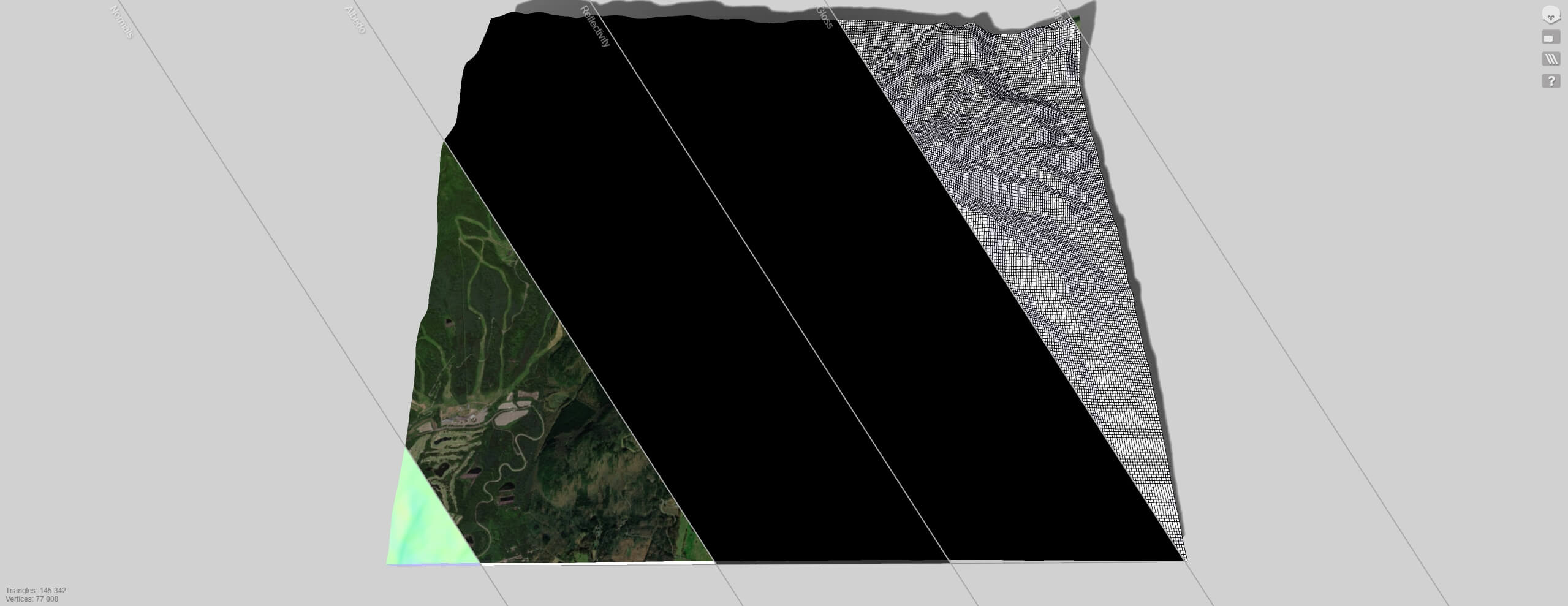 Mountain Landscape Volcano Bandai Japan - 3D Model by clickshop3d