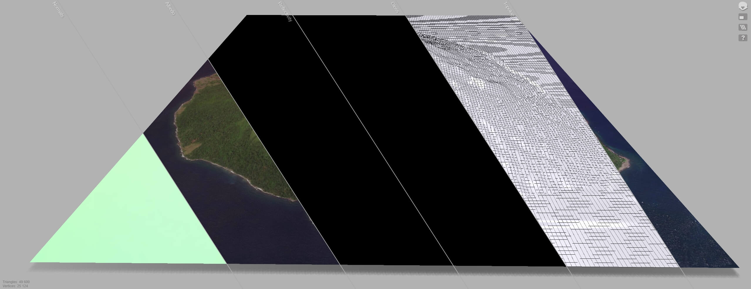 Mountain Landscape Volcano Ruang North Sulawesi Indonesia - 3D Model by ...