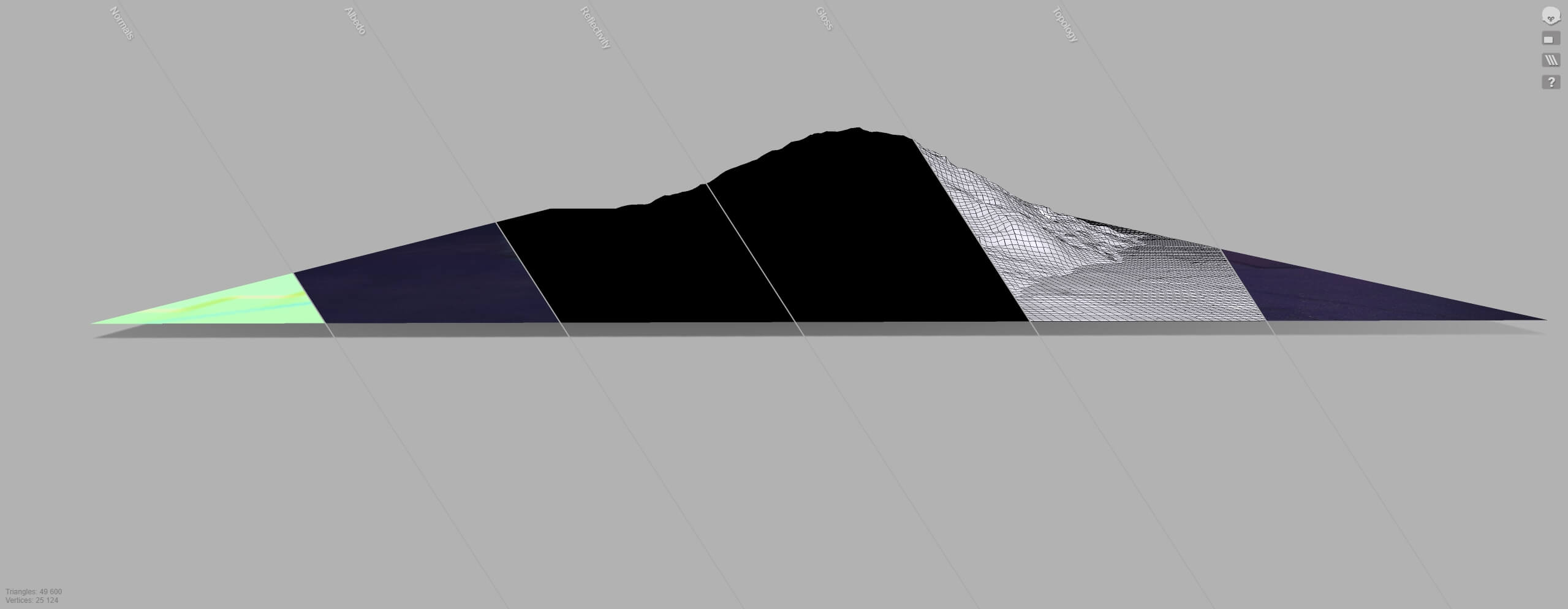 Mountain Landscape Volcano Ruang North Sulawesi Indonesia - 3D Model by ...