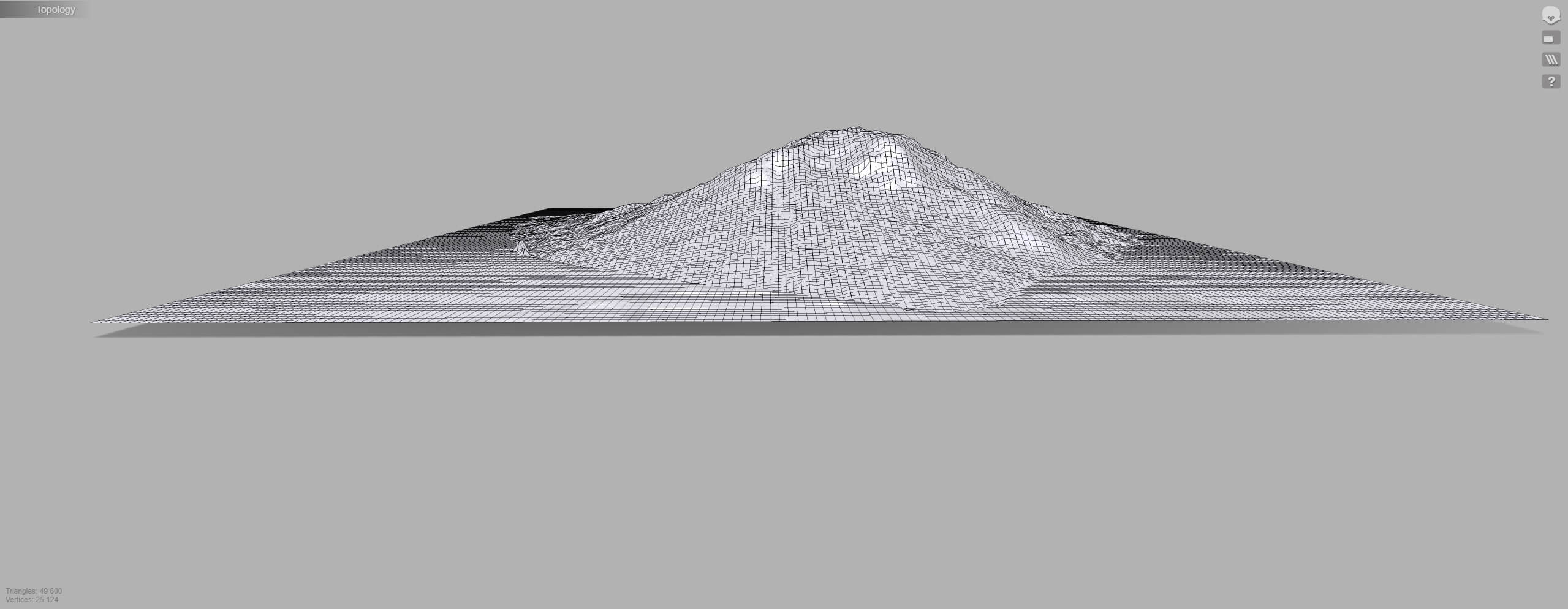 Mountain Landscape Volcano Ruang North Sulawesi Indonesia - 3D Model by ...