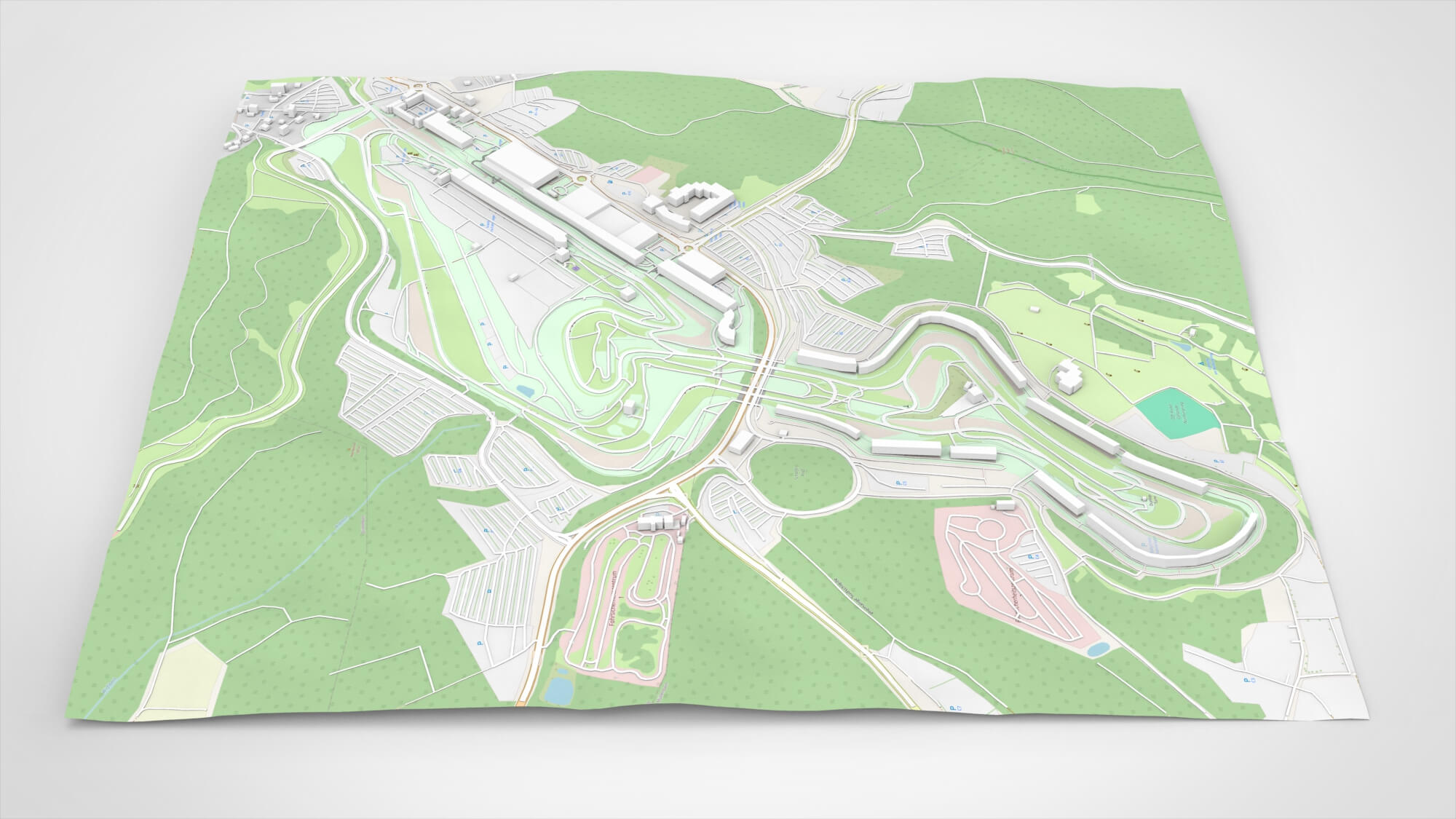 Nurburgring Race Germany - 3D Model by clickshop3d