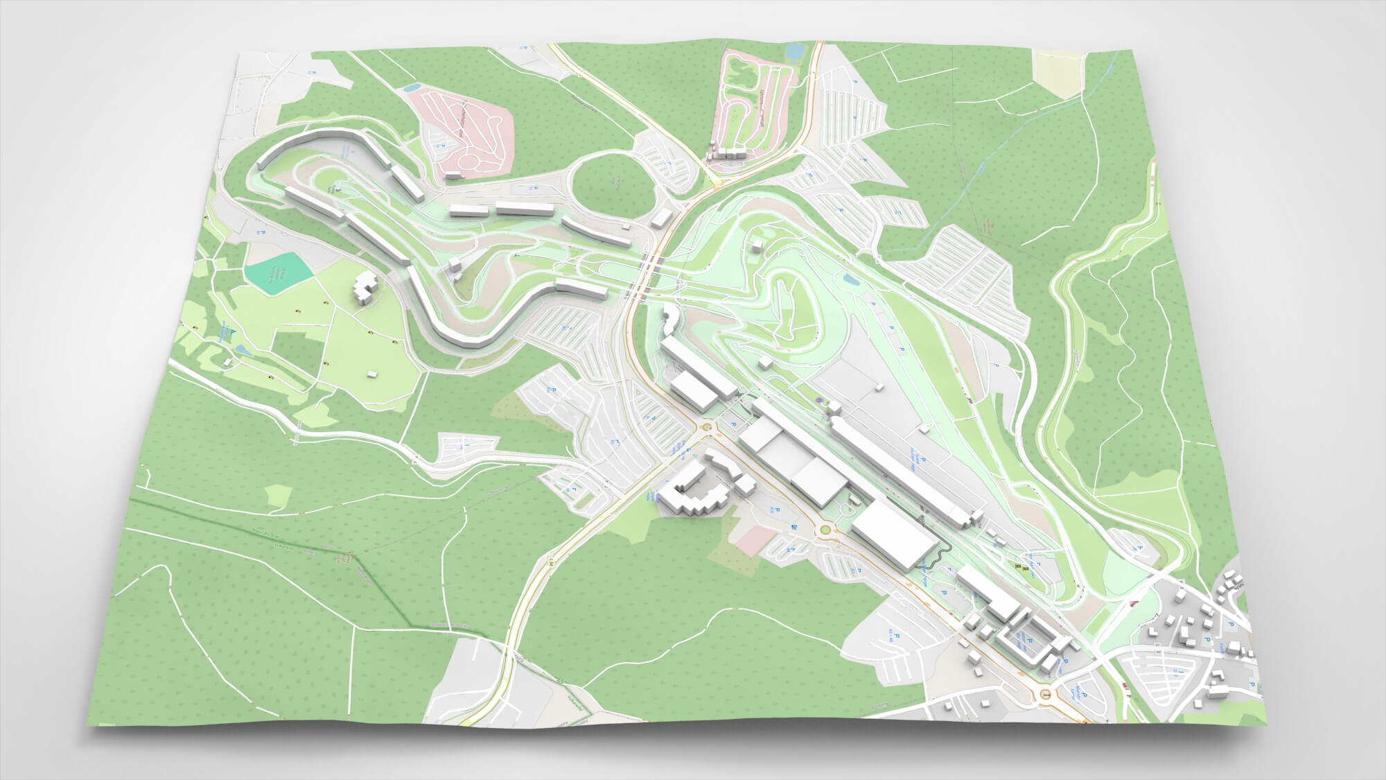 Nurburgring Race Germany - 3D Model by clickshop3d