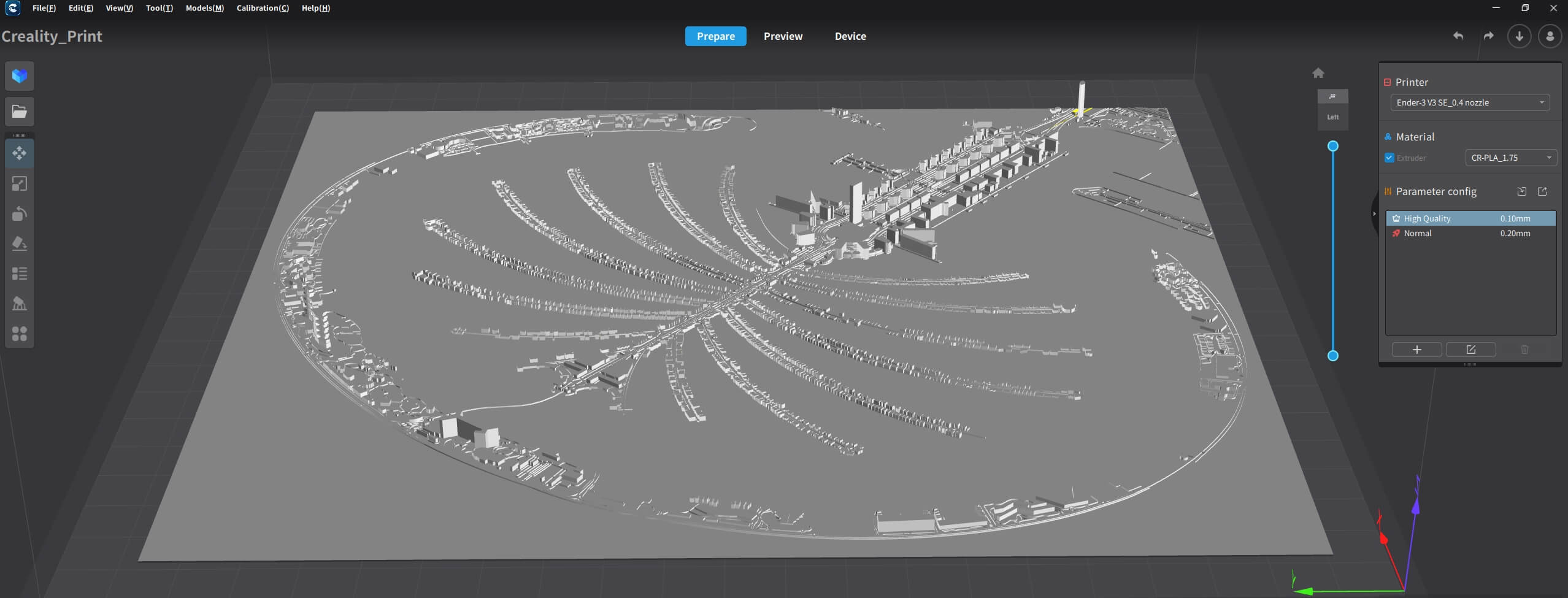 Palm Jumeira Dubai UAE - 3D Model by clickshop3d