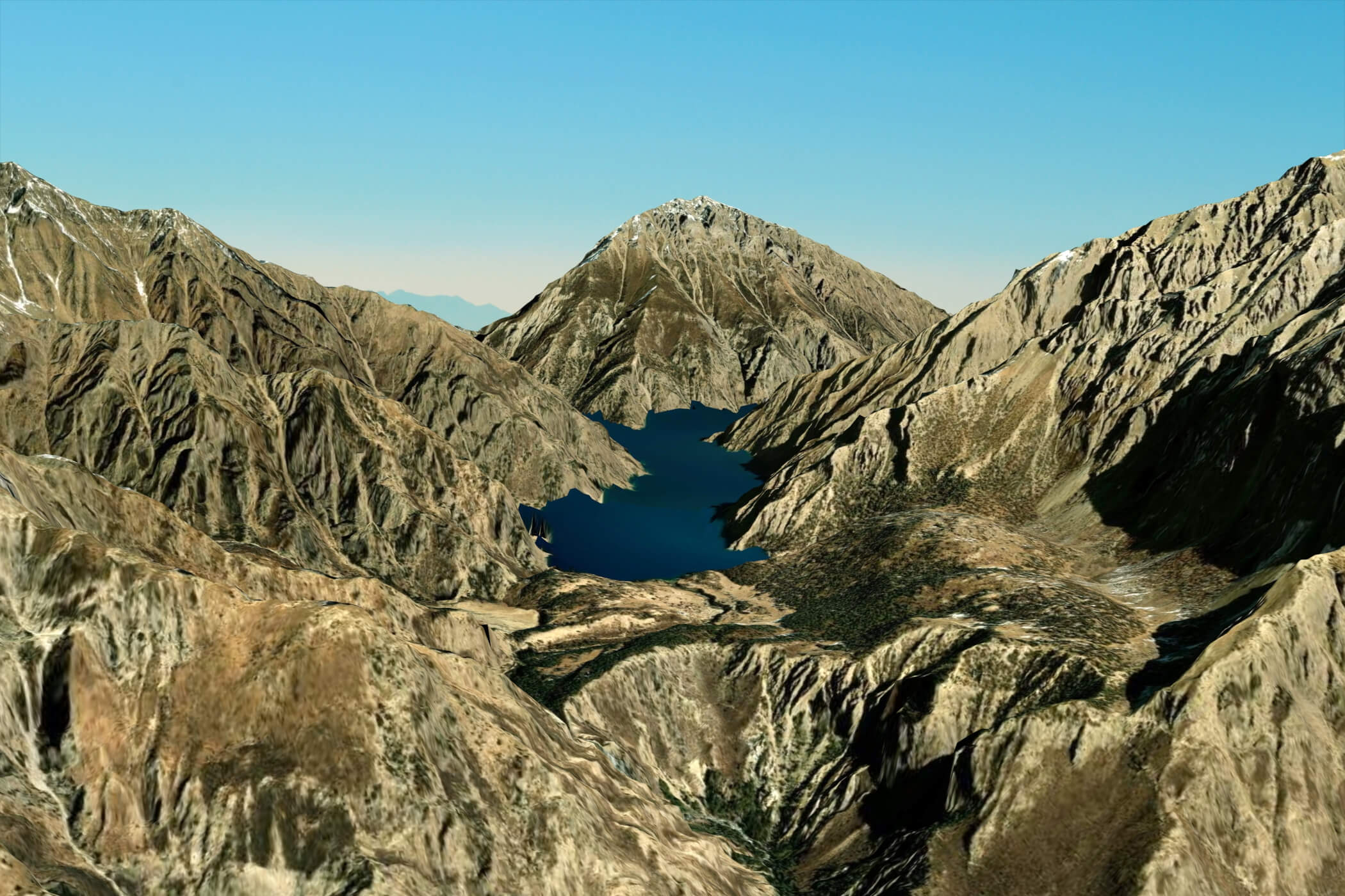 Phoksundo Mountain Lake Nepal - 3D Model by clickshop3d