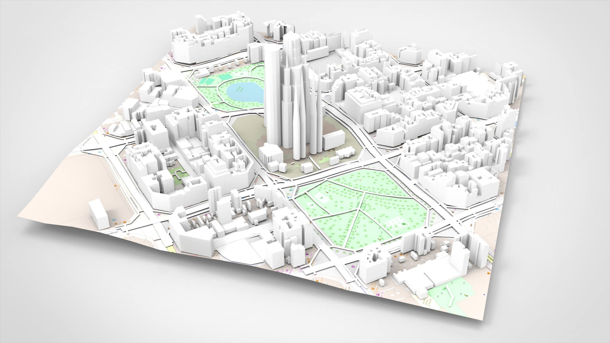 Sagrada Familia Barcelona Spain - 3D Model by clickshop3d