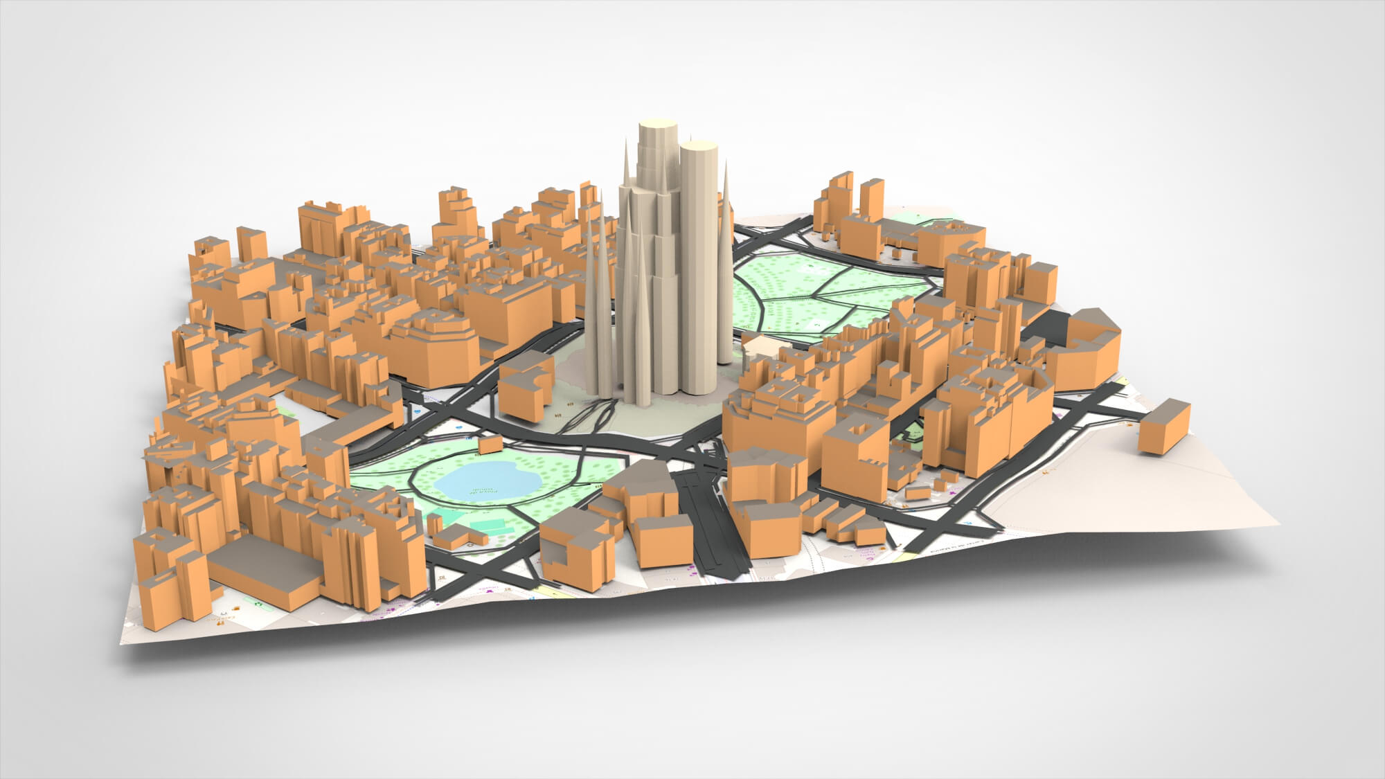 Sagrada Familia Barcelona Spain - 3D Model by clickshop3d