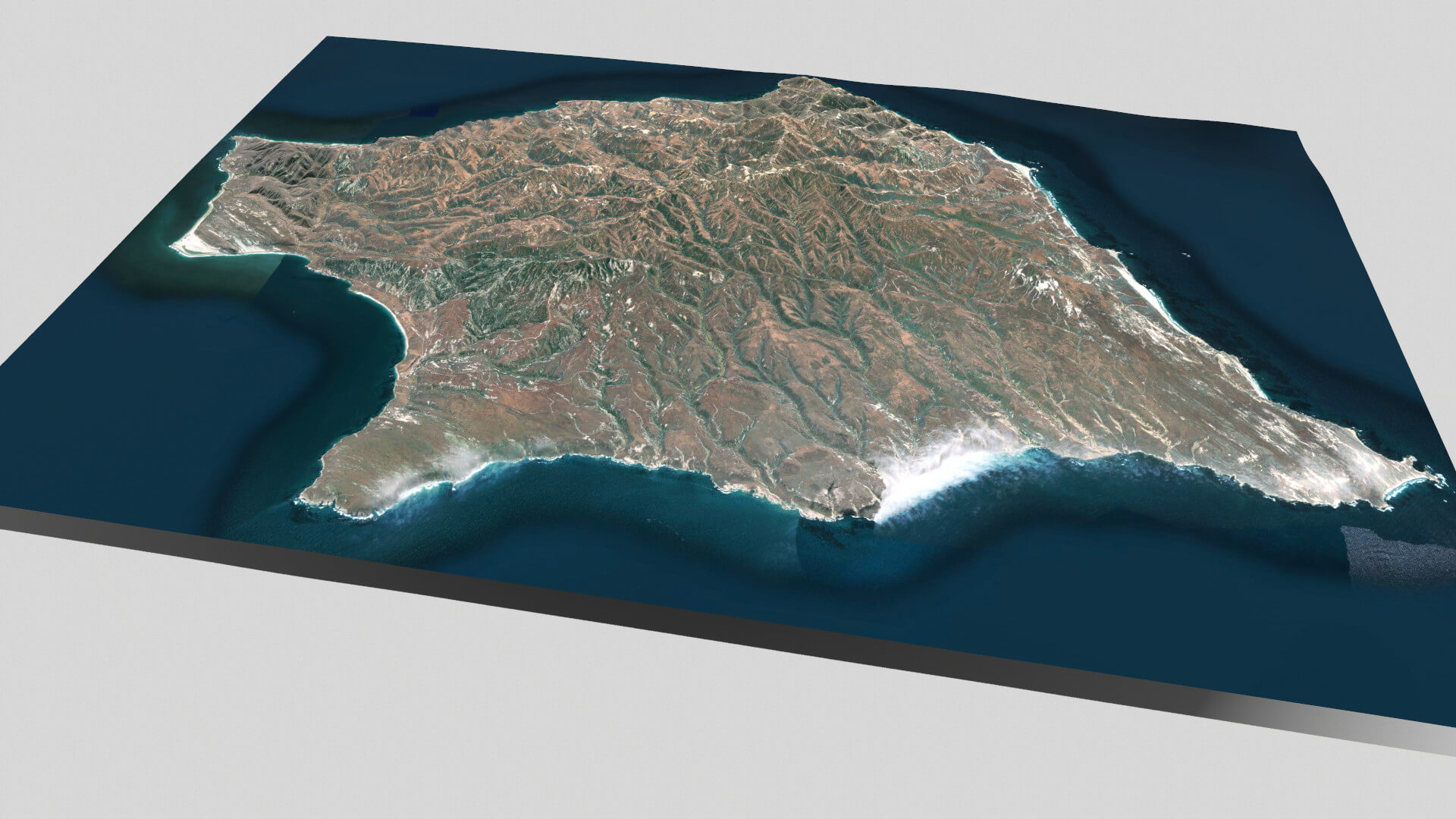 Santa Rosa Island - 3D Model by clickshop3d