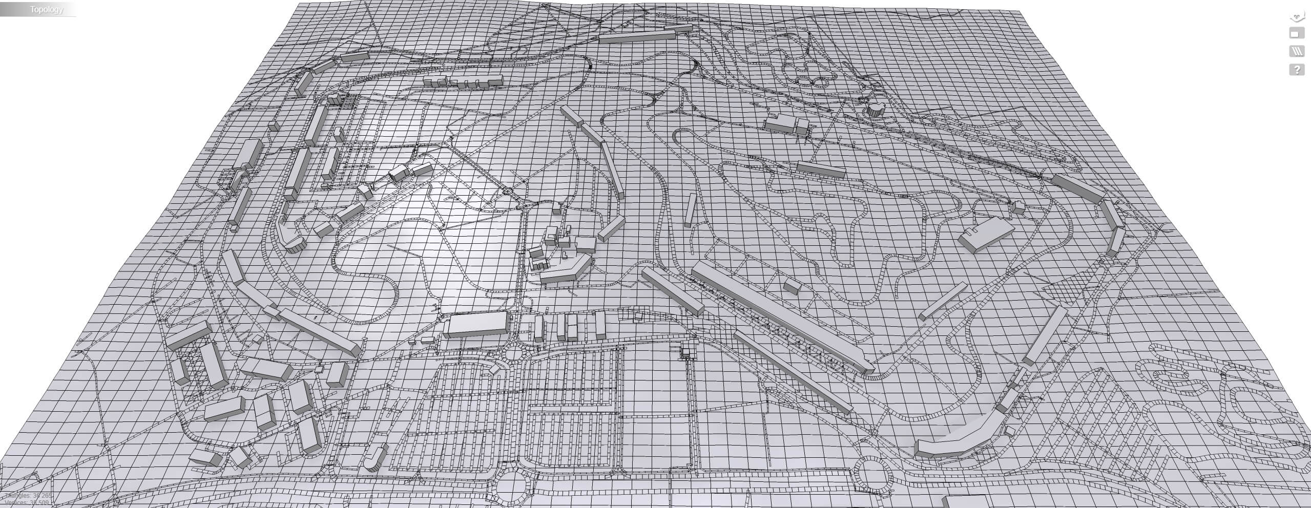 Silverstone Circuit Northamptonshire UK - 3D Model by clickshop3d
