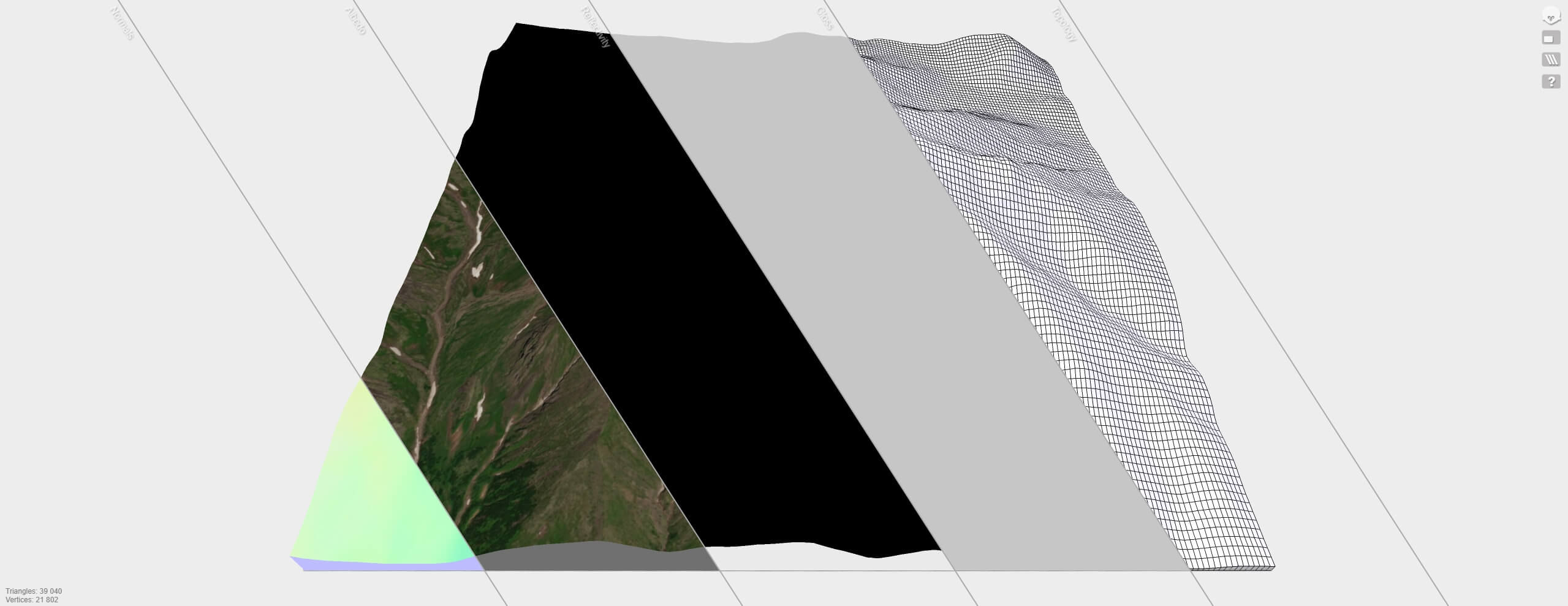 Stratovolcano Malaya Udina - 3D Model by clickshop3d