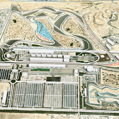The Bahrain International Circuit - 3D Model by clickshop3d
