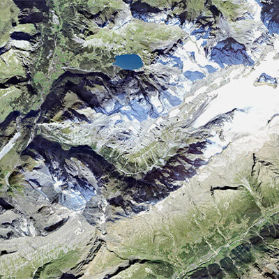 The Balmhorn Mountain Bernese Alps Switzerland - 3D Model by clickshop3d
