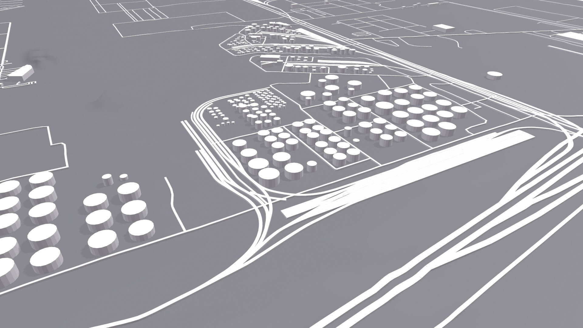 The Barbours Cut Container Terminal Houston Texas USA - Free 3D Model ...