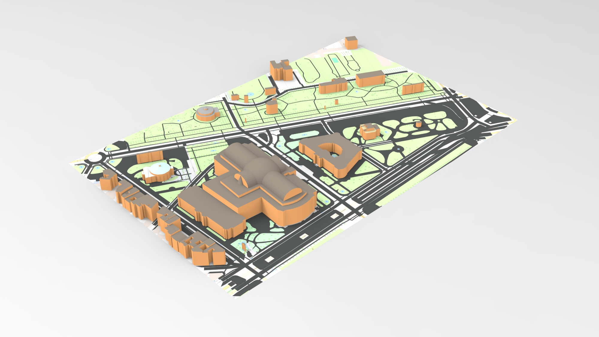 The Grand Palace France - 3D Model by clickshop3d