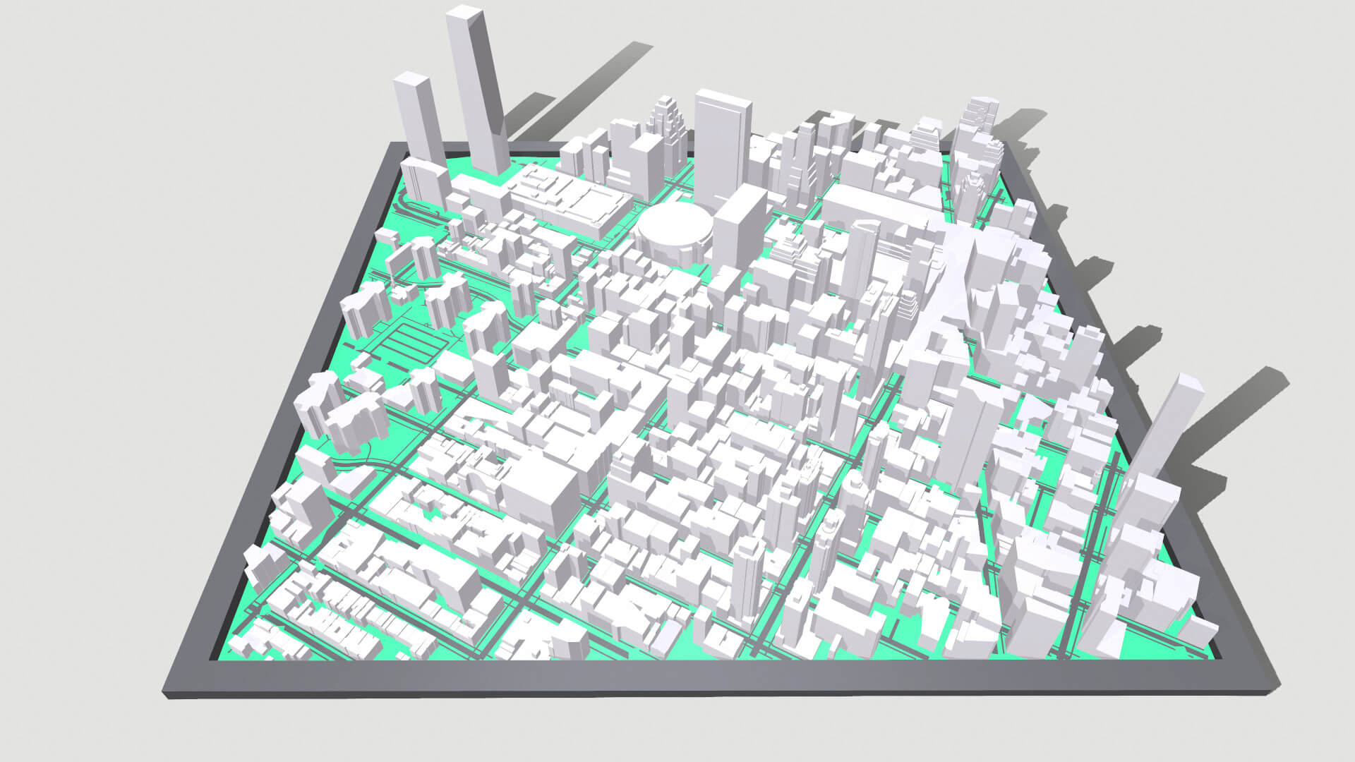 The High Line New York USA - 3D Model by clickshop3d