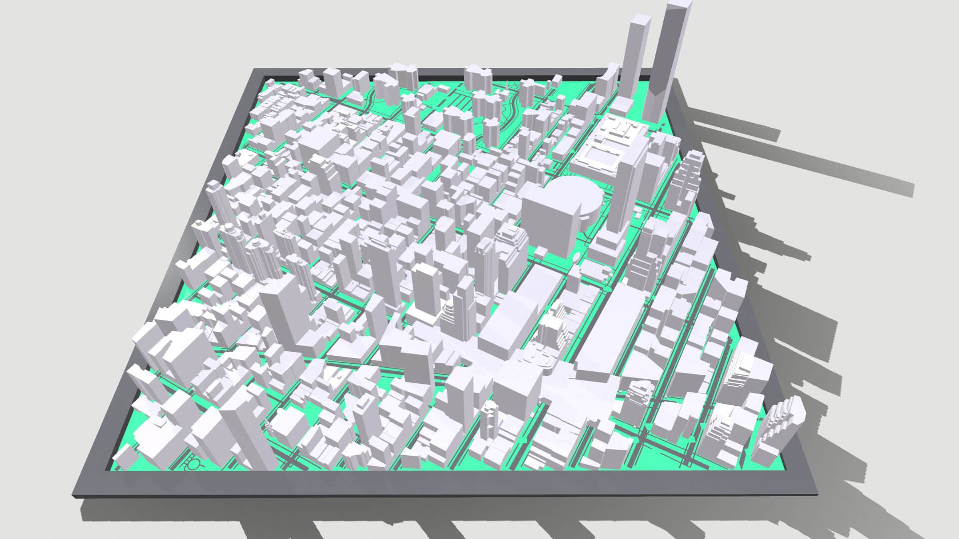 The High Line New York USA - 3D Model by clickshop3d