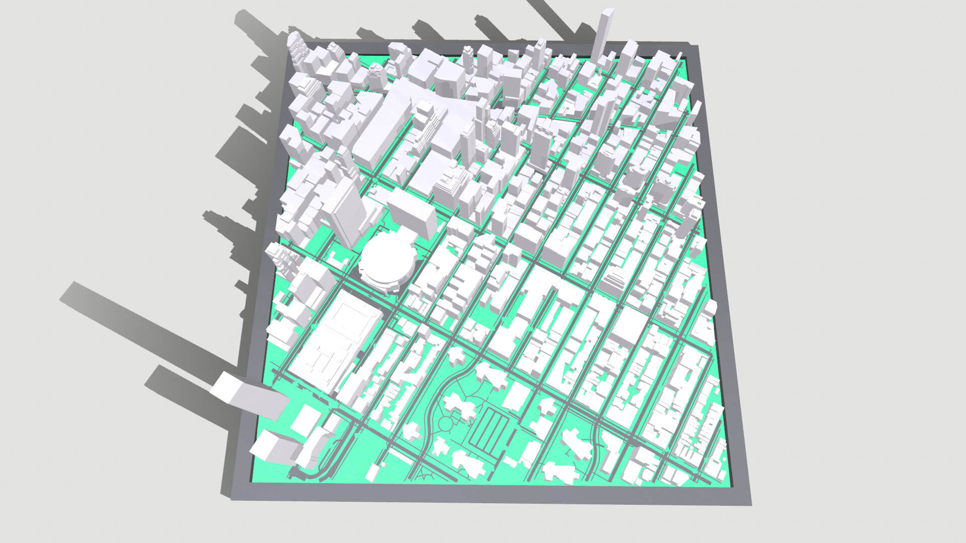 The High Line New York USA - 3D Model by clickshop3d