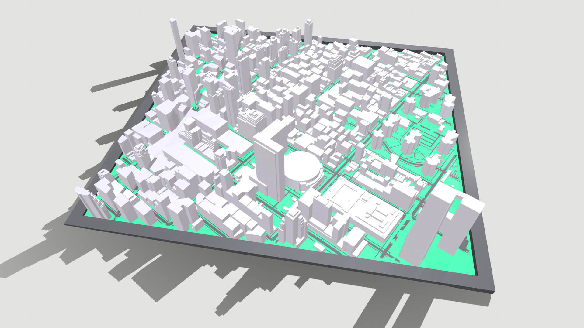 The High Line New York USA - 3D Model by clickshop3d