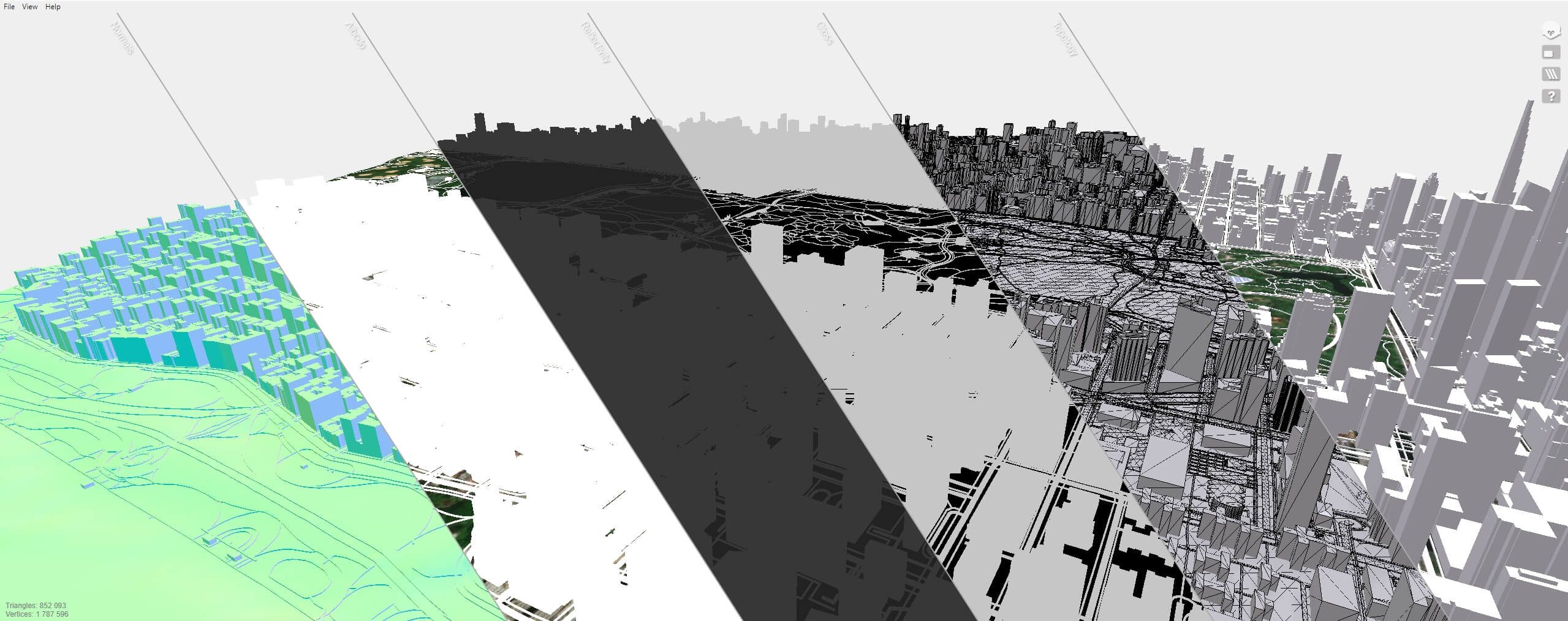 The Upper West Side USA - 3D Model by clickshop3d