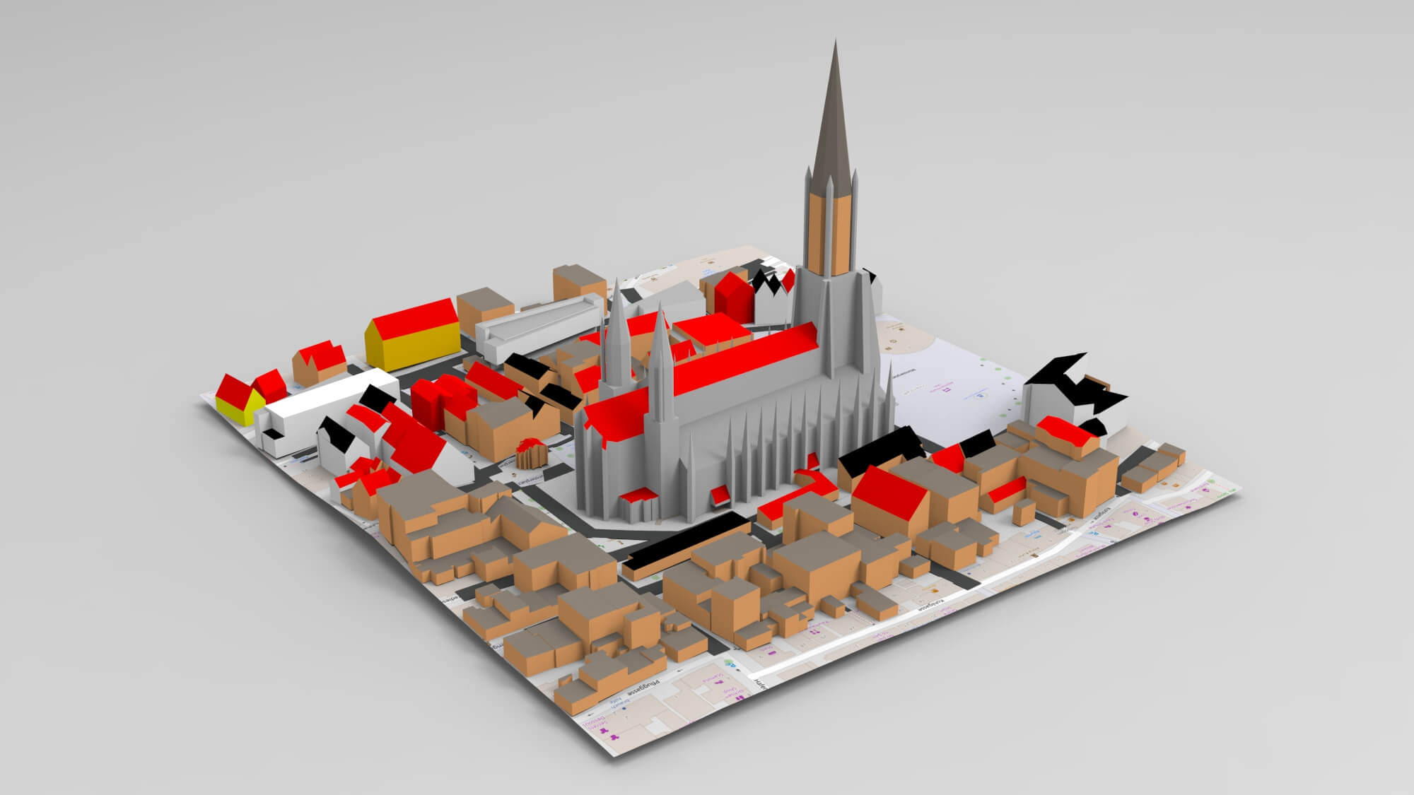 Ulm Cathedral Germany - 3D Model by clickshop3d
