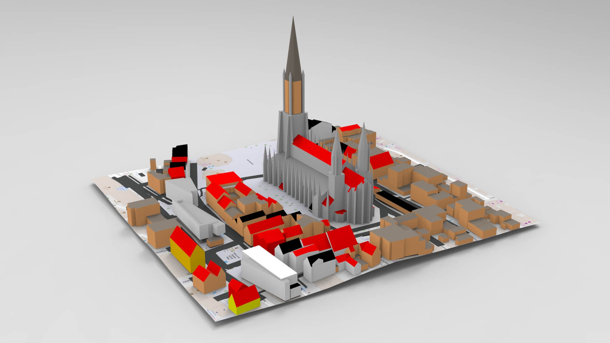 Ulm Cathedral Germany - 3D Model by clickshop3d