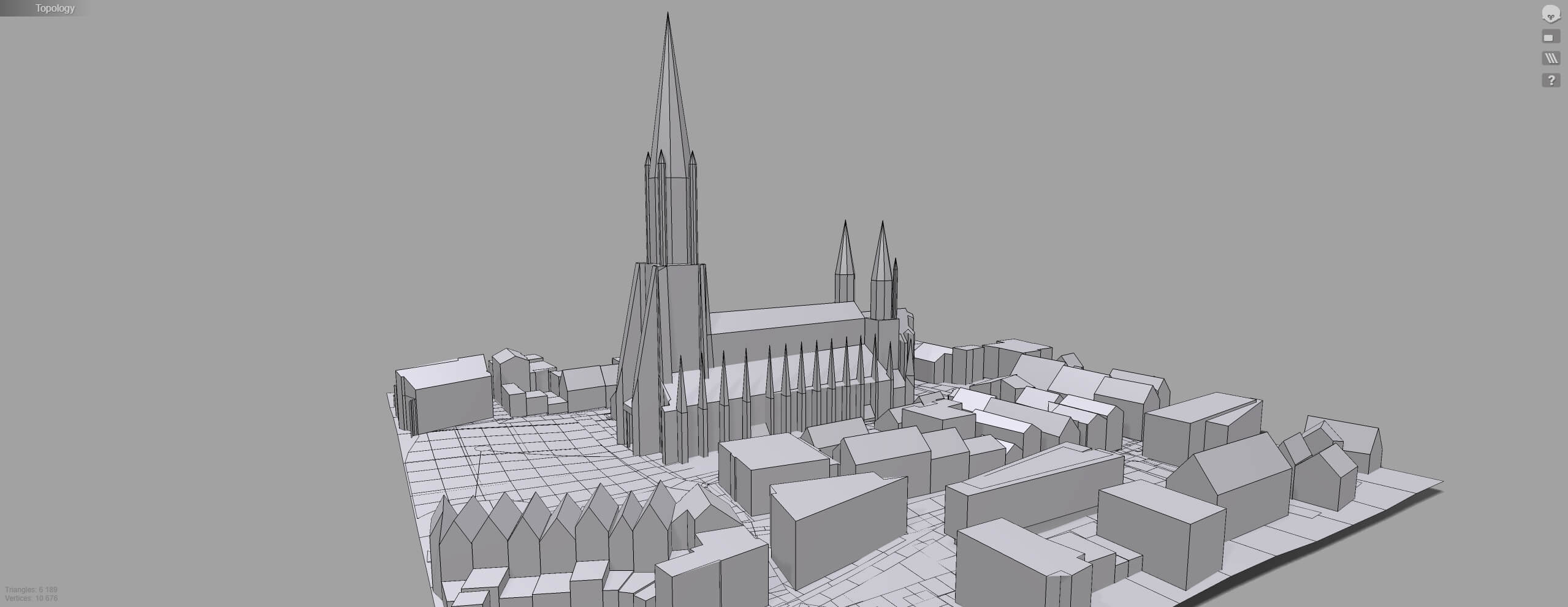Ulm Cathedral Germany - 3D Model by clickshop3d