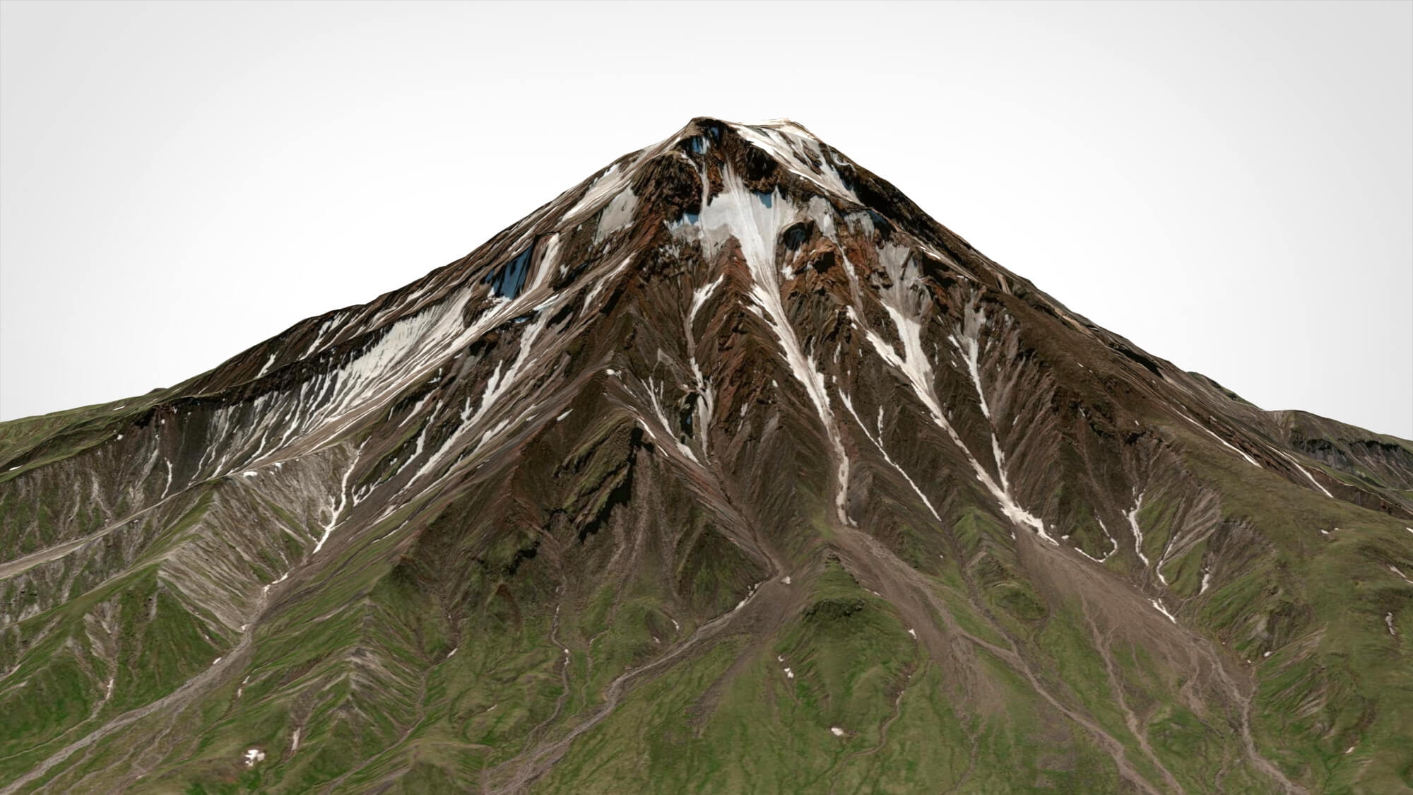Volcano Bolshaya Udina - 3D Model by clickshop3d
