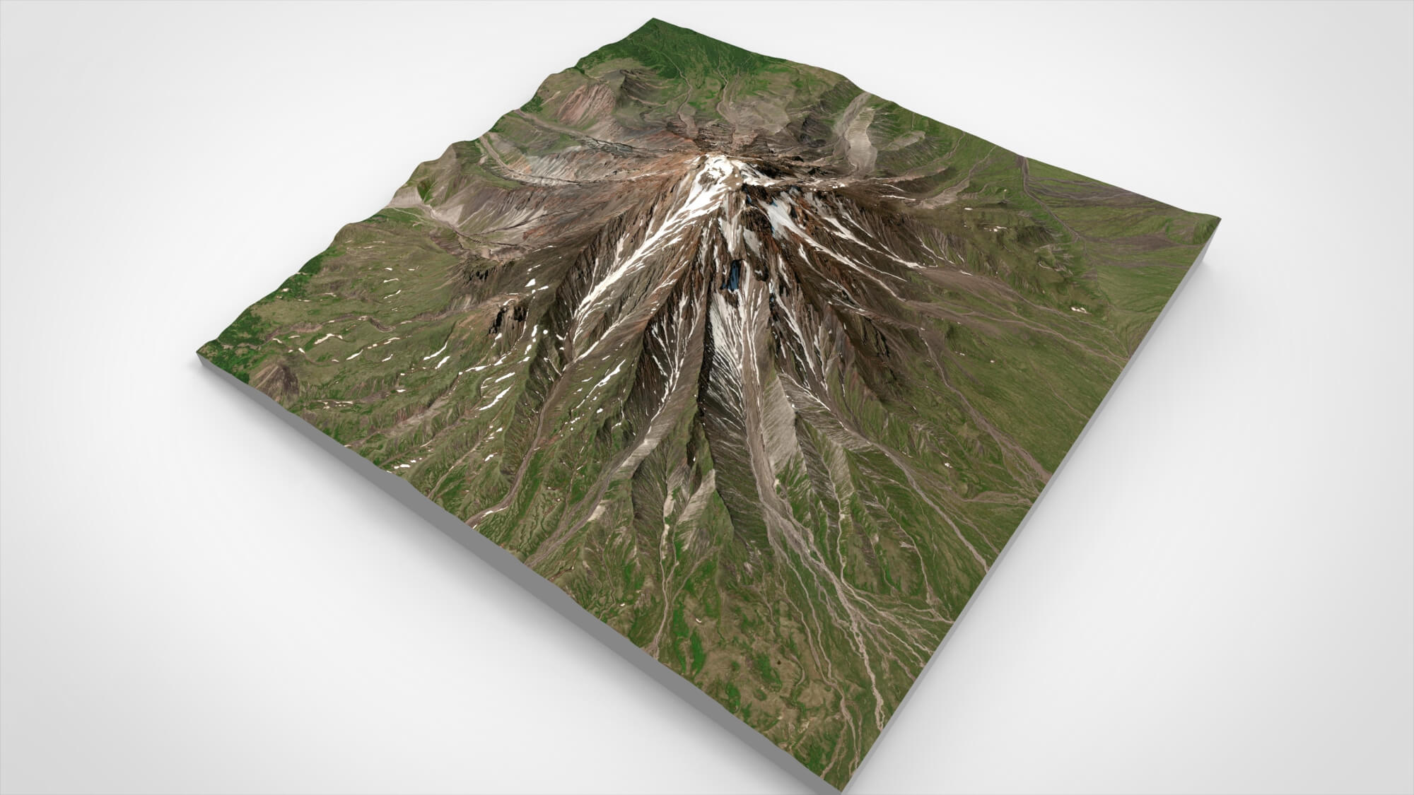 Volcano Bolshaya Udina - 3D Model by clickshop3d