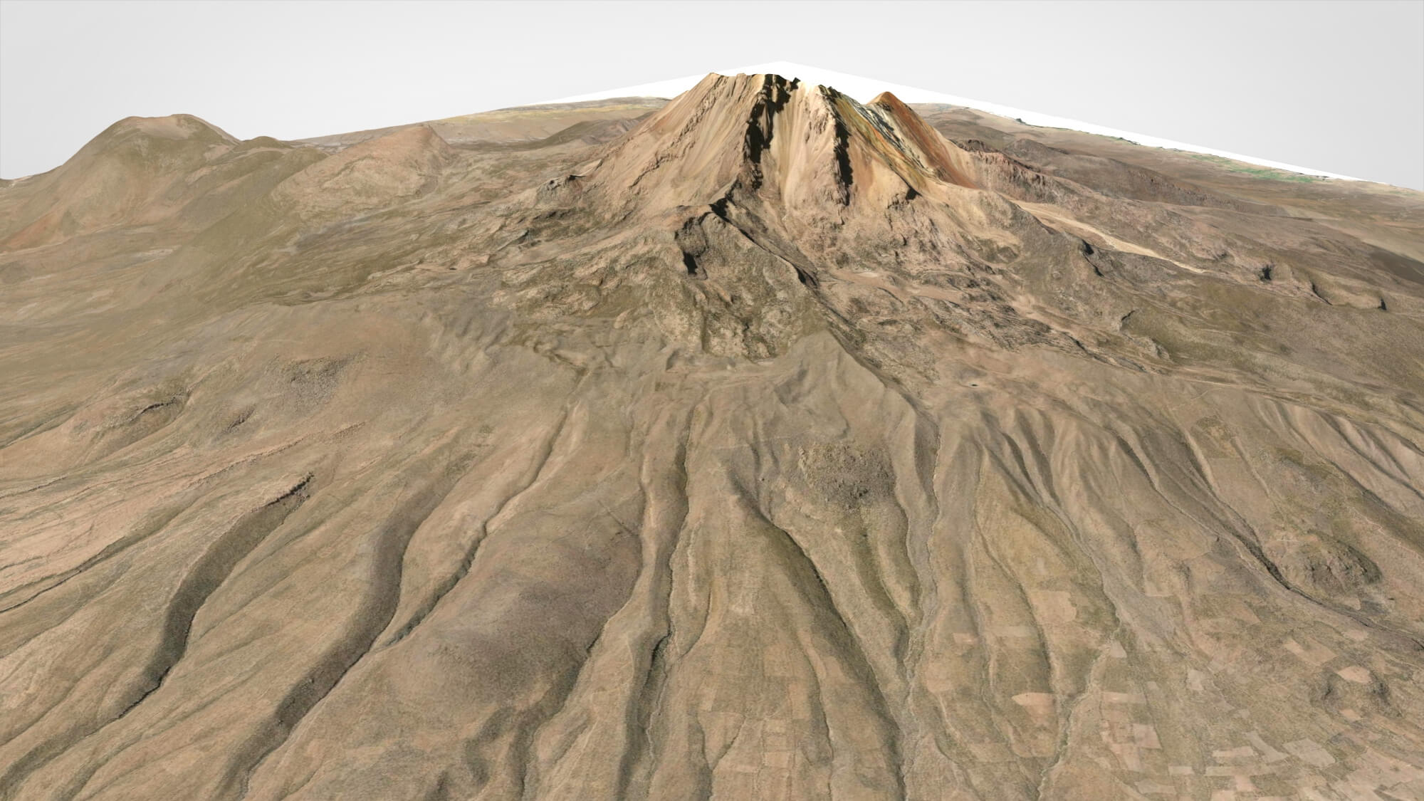 Volcano Tunupa Bolivia - 3D Model by clickshop3d