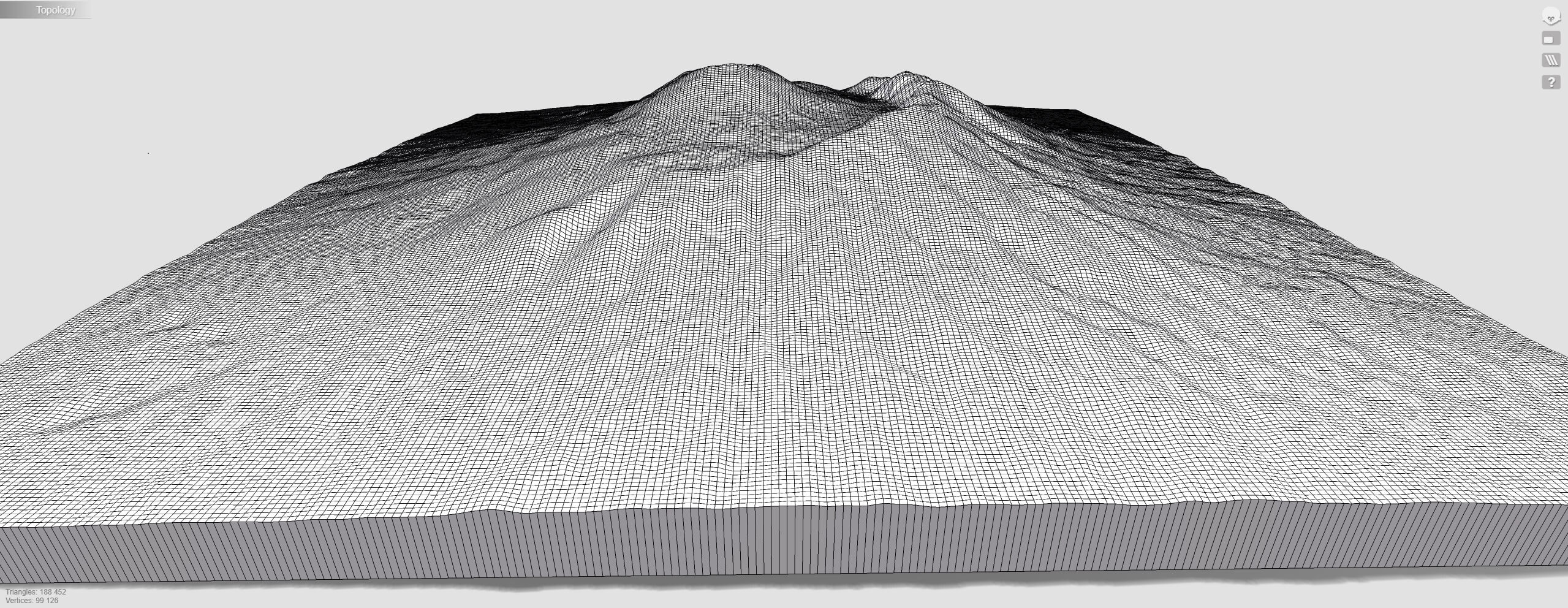 Volcano Vesuvius Italy - 3D Model by clickshop3d