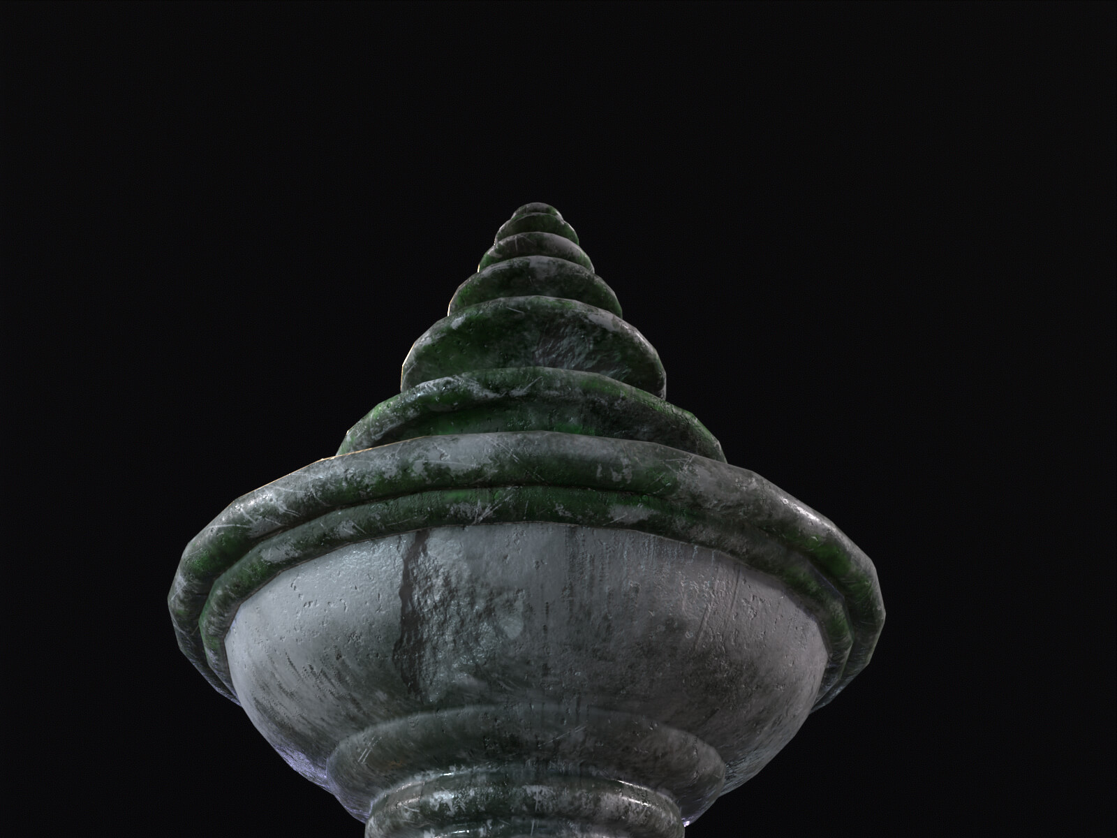 Garden Multi Layered Waterfountain - 3D Model by clockworkcreations