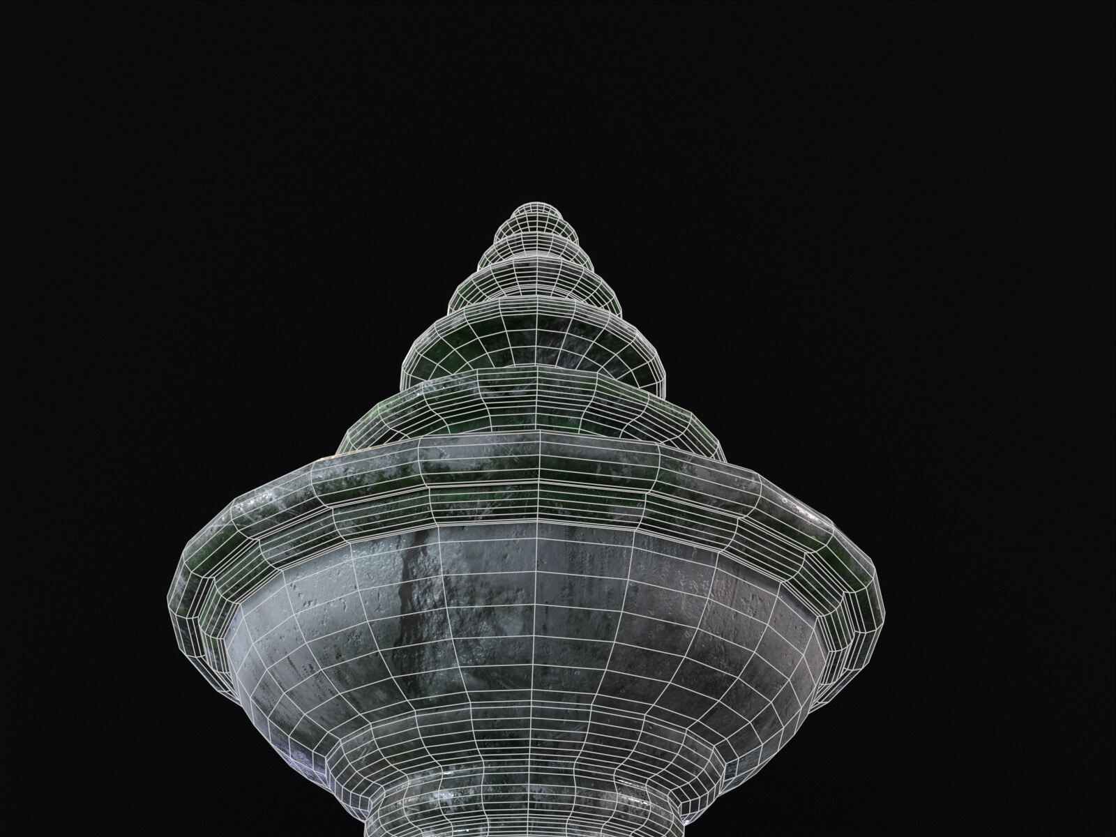 Garden Multi Layered Waterfountain - 3D Model by clockworkcreations