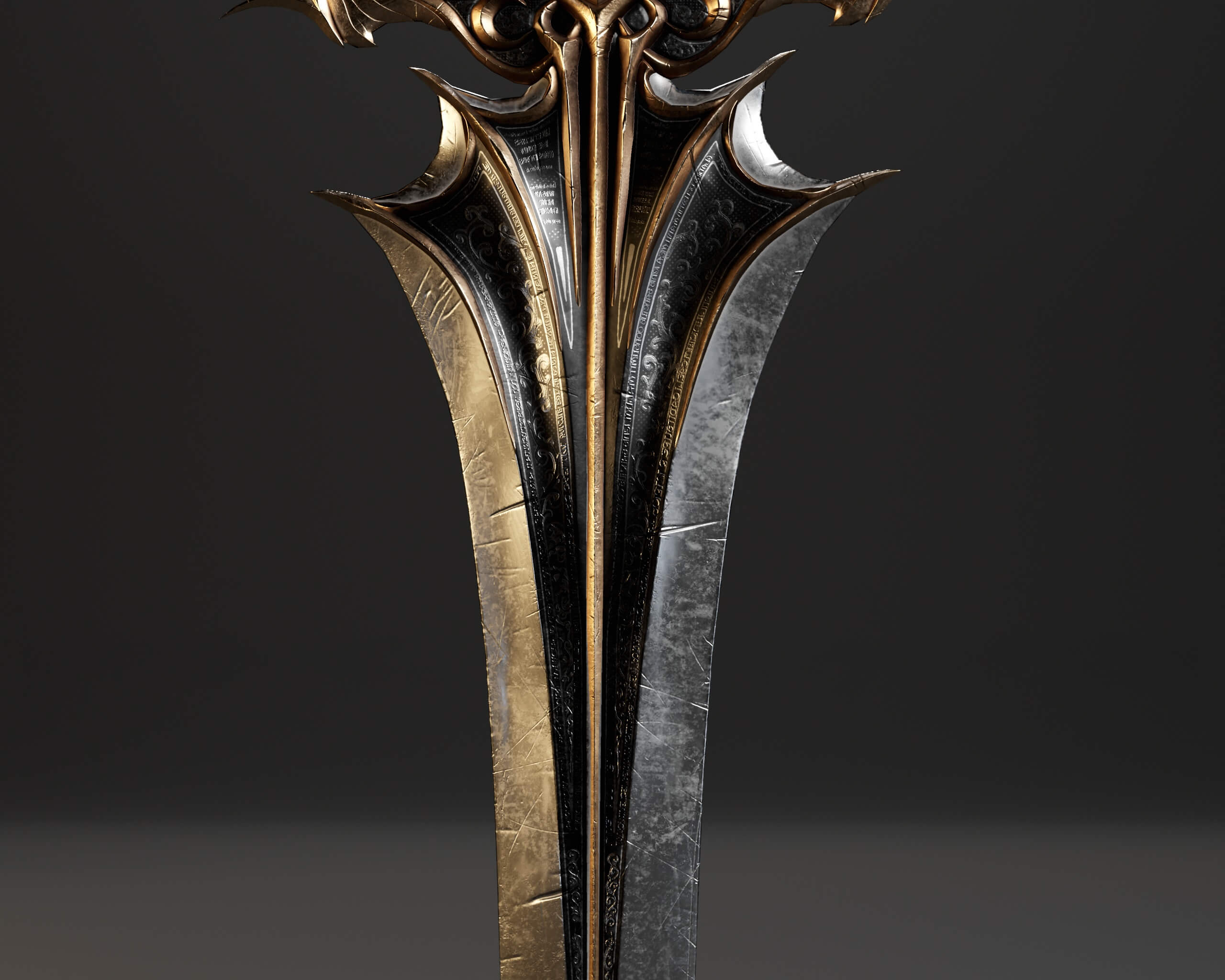 High Paladin Sword - 3D Model by clockworkcreations