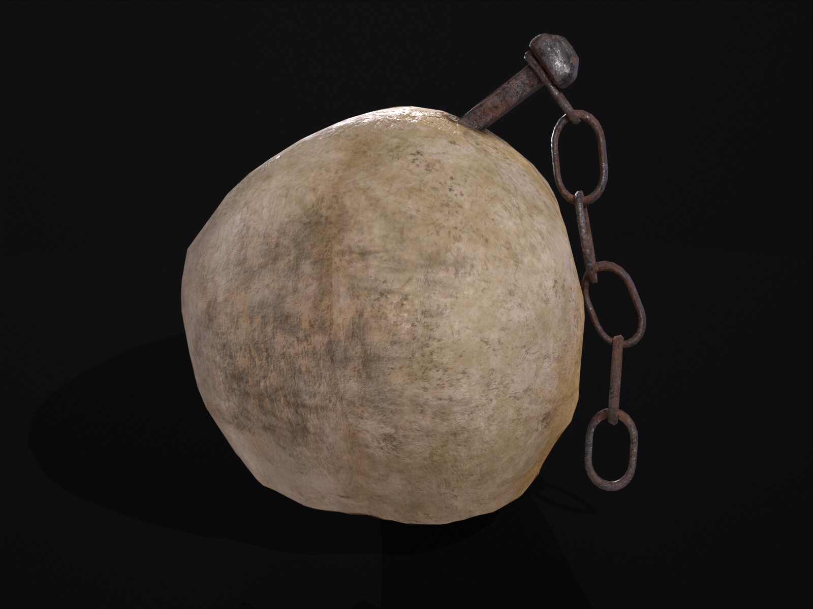 Impaled Skull - 3D Model by clockworkcreations