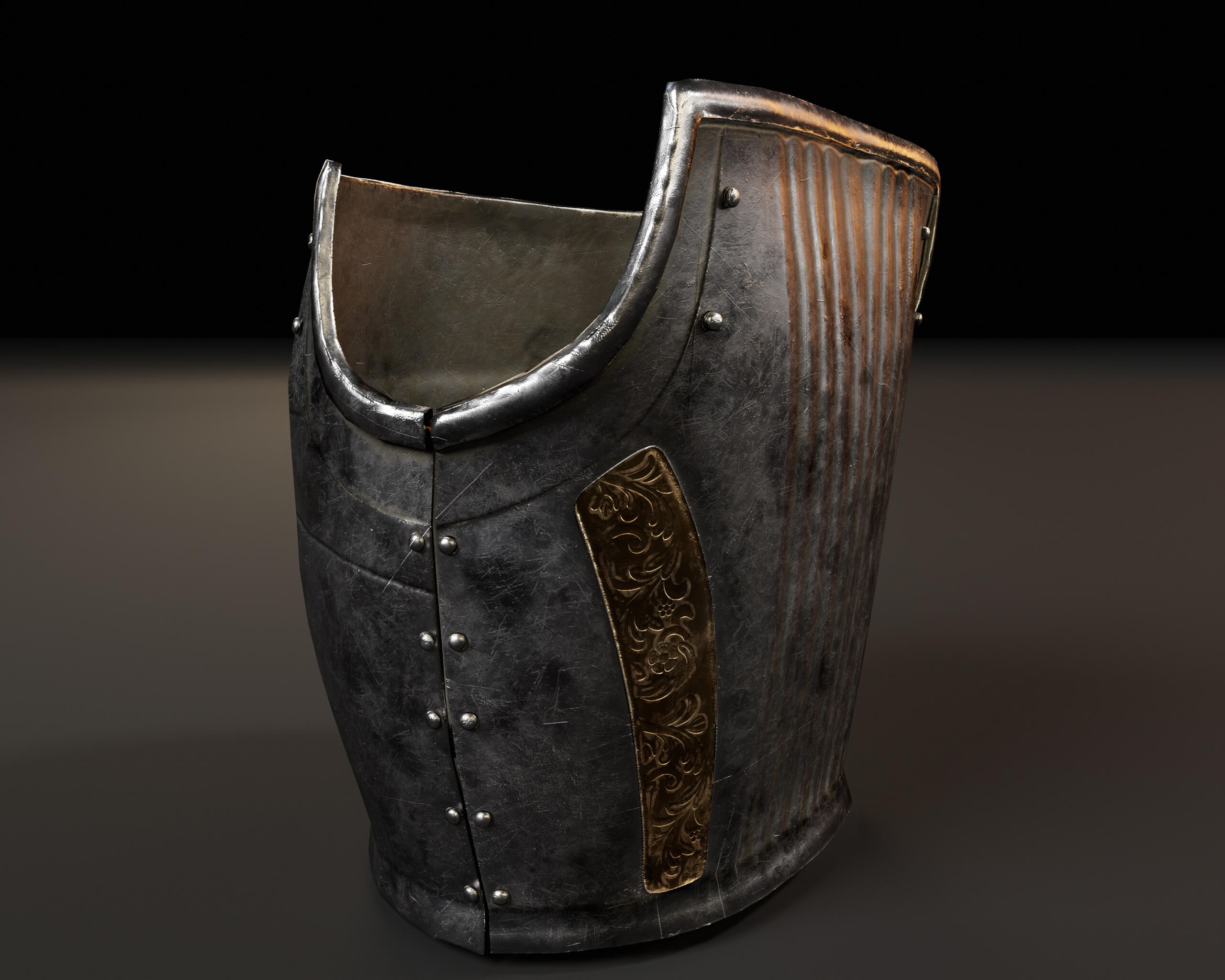 Medieval Female Armor - 3D Model by clockworkcreations