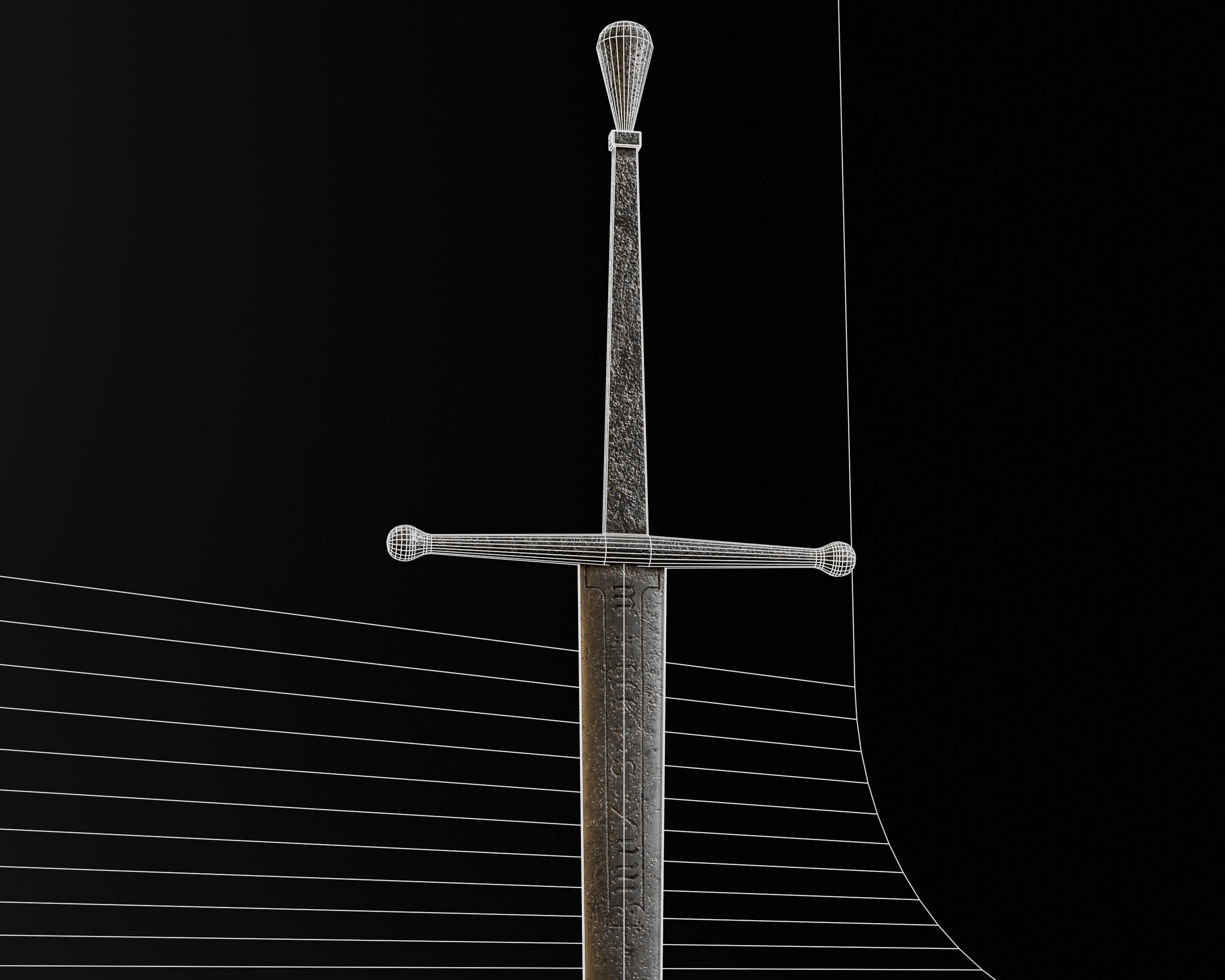 Medieval Swords Set - 3D Model by clockworkcreations