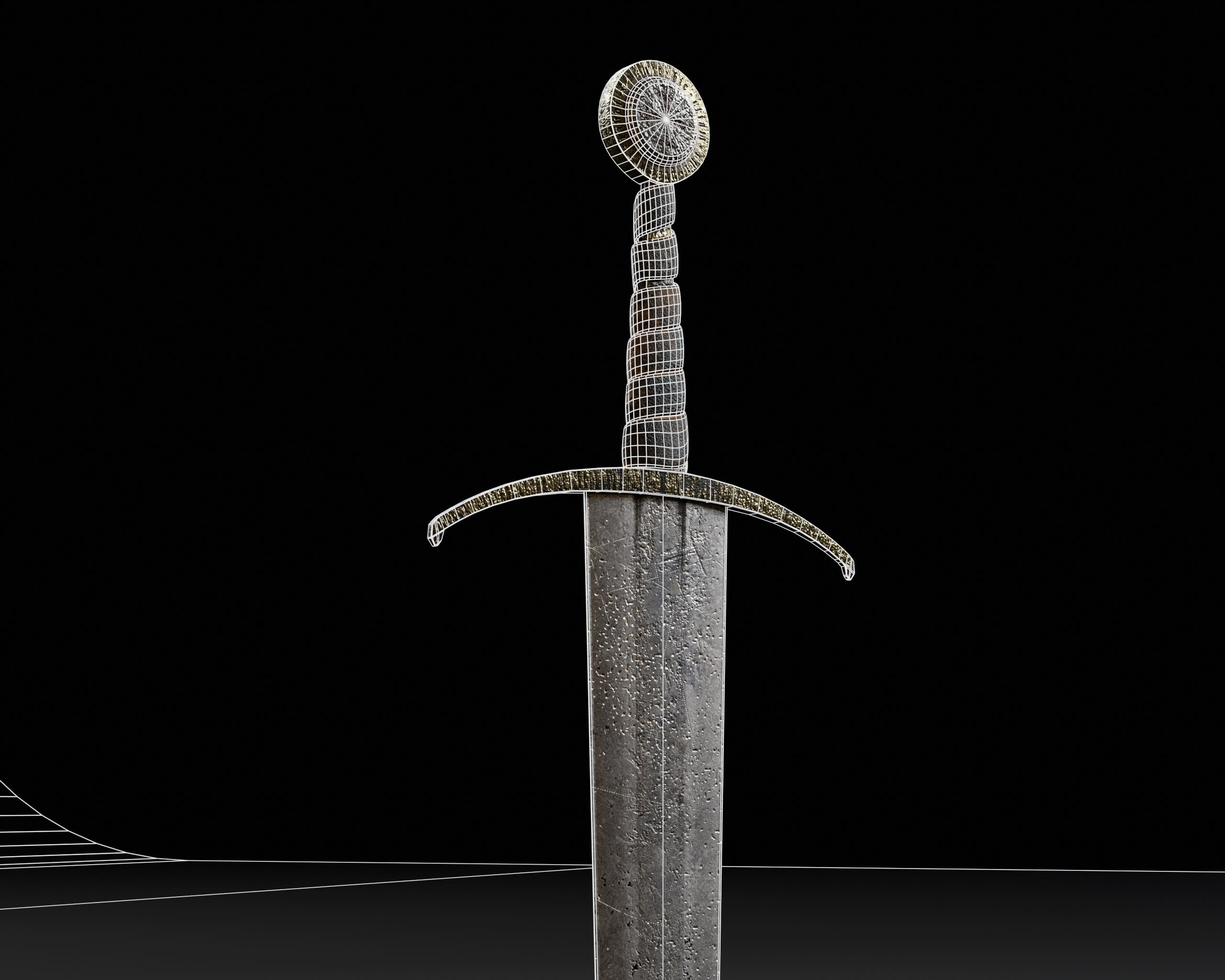 Medieval Swords Set - 3D Model by clockworkcreations