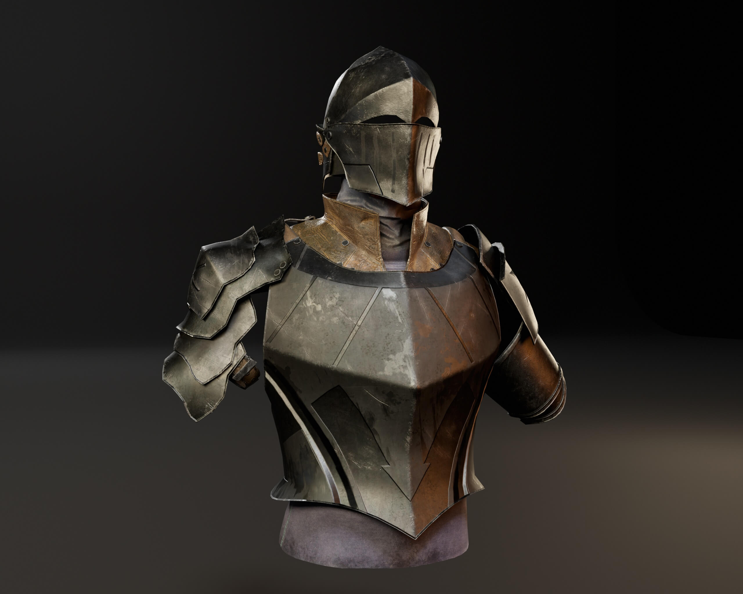 Medieval Torso Armor Kit - 3D Model by clockworkcreations