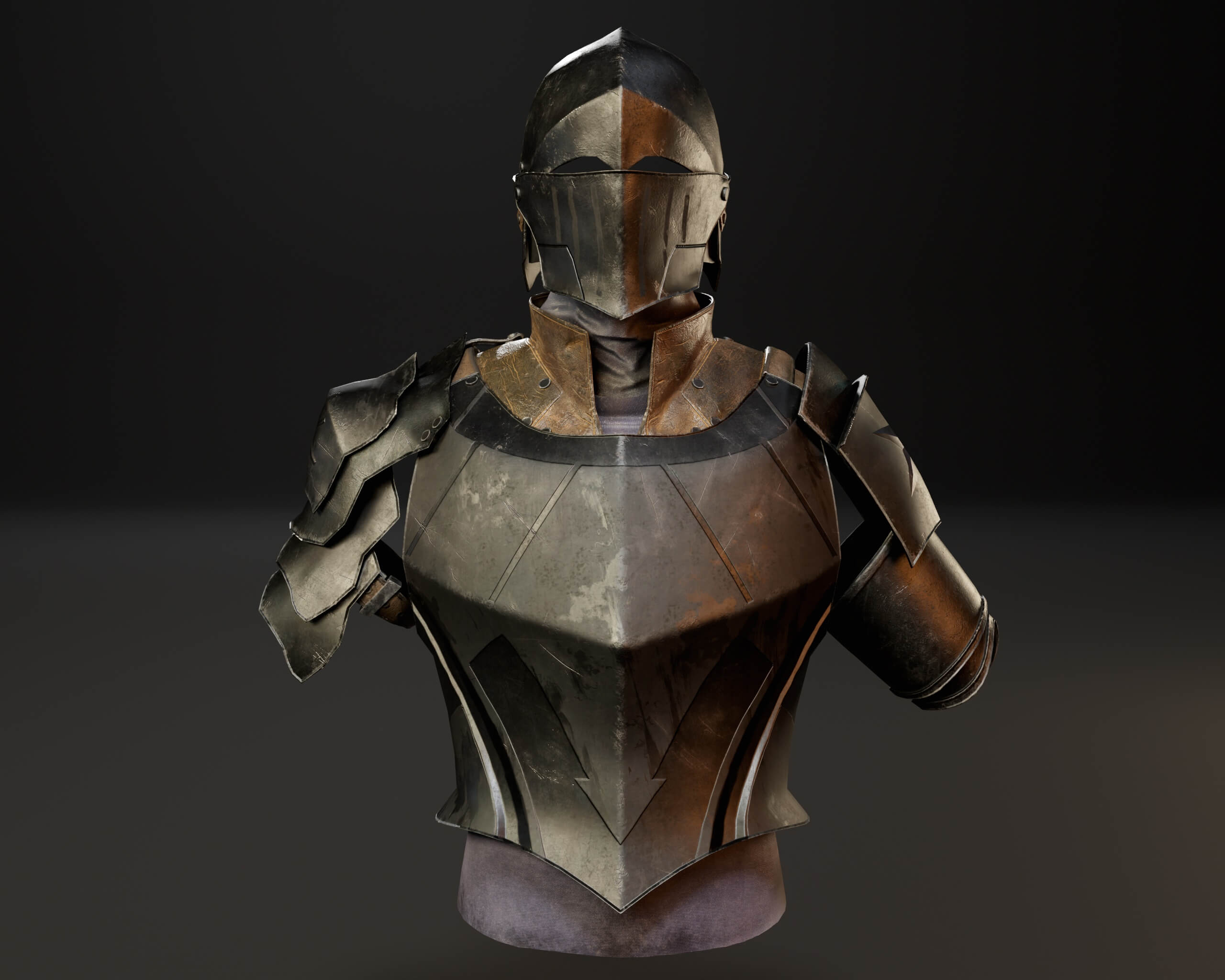 Medieval Torso Armor Kit - 3D Model by clockworkcreations