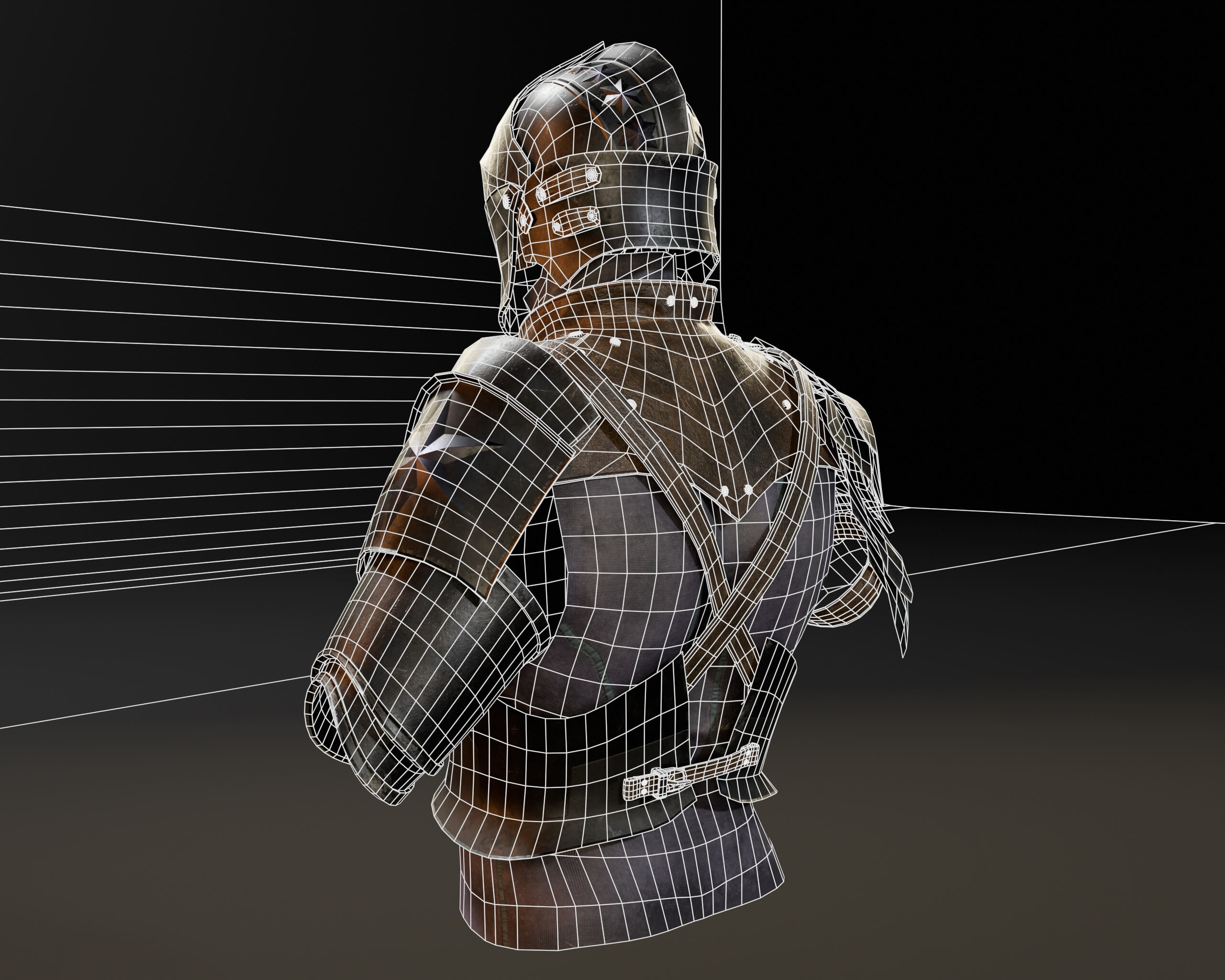 Medieval Torso Armor Kit - 3D Model by clockworkcreations