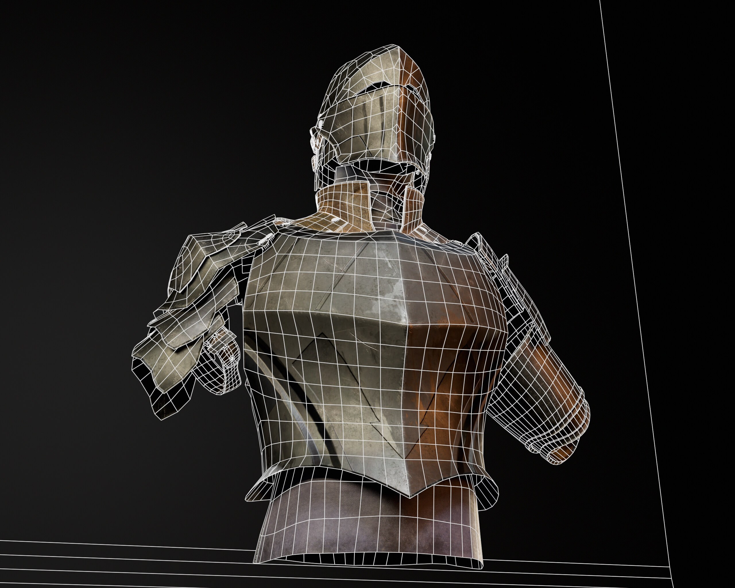 Medieval Torso Armor Kit - 3D Model by clockworkcreations