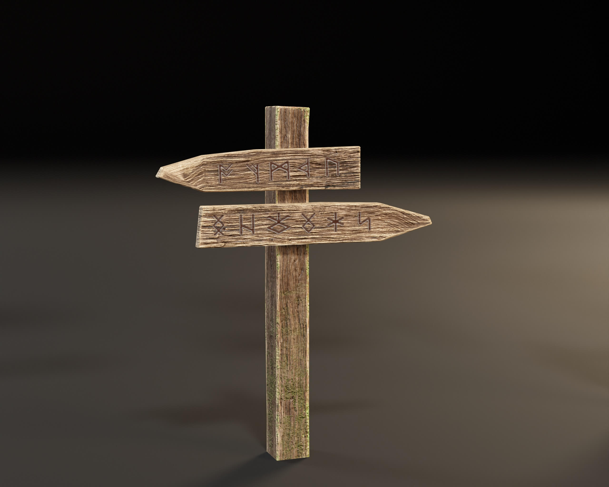 Medieval Town Signs - 3D Model by clockworkcreations