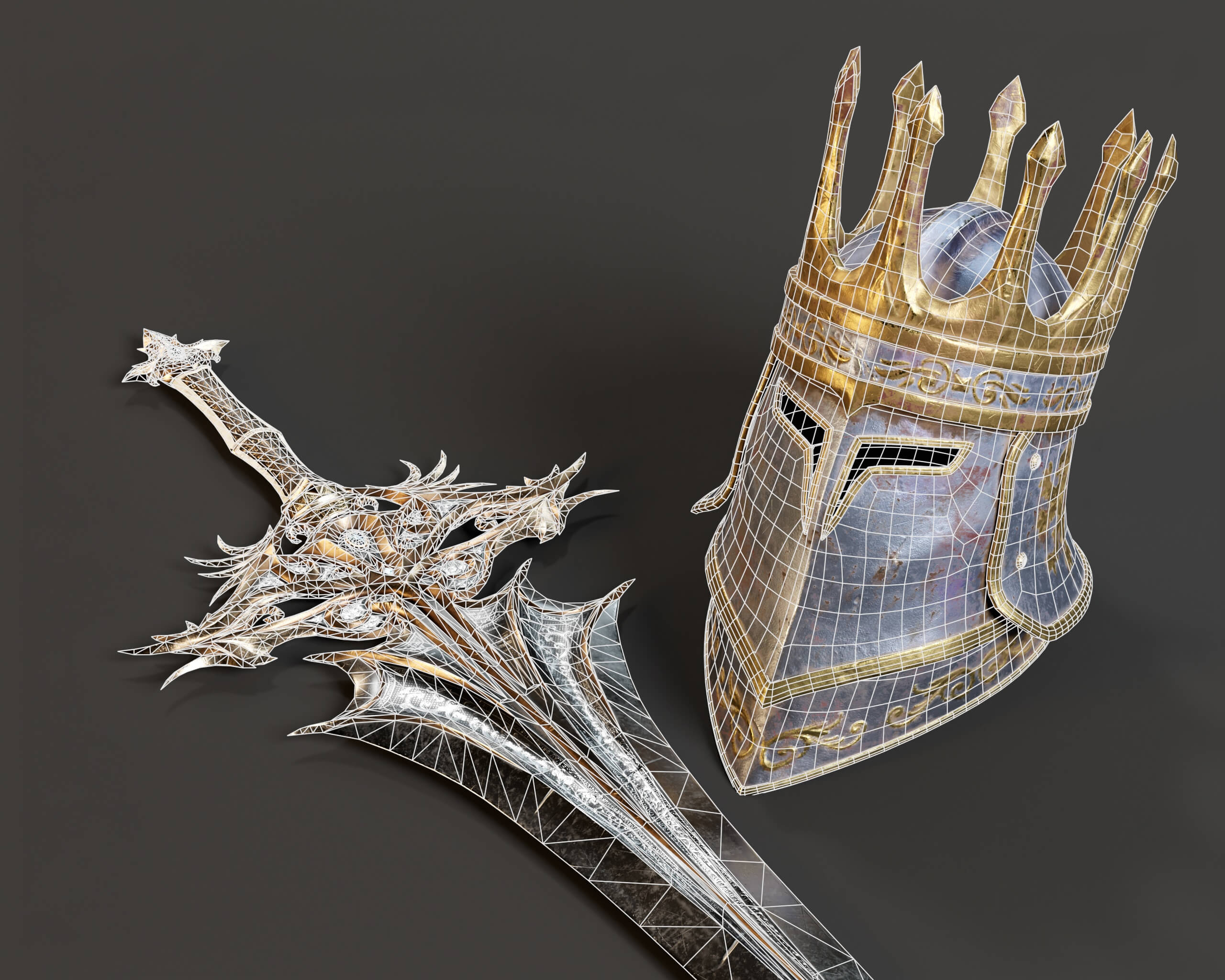 Paladin Gear - 3D Model by clockworkcreations