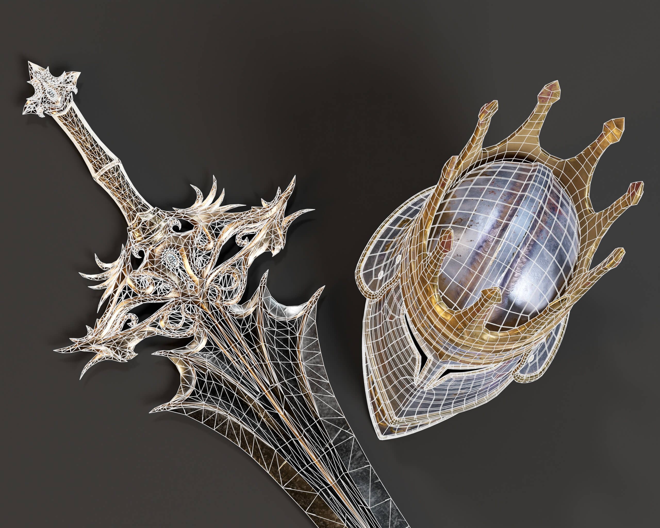 Paladin Gear - 3D Model by clockworkcreations