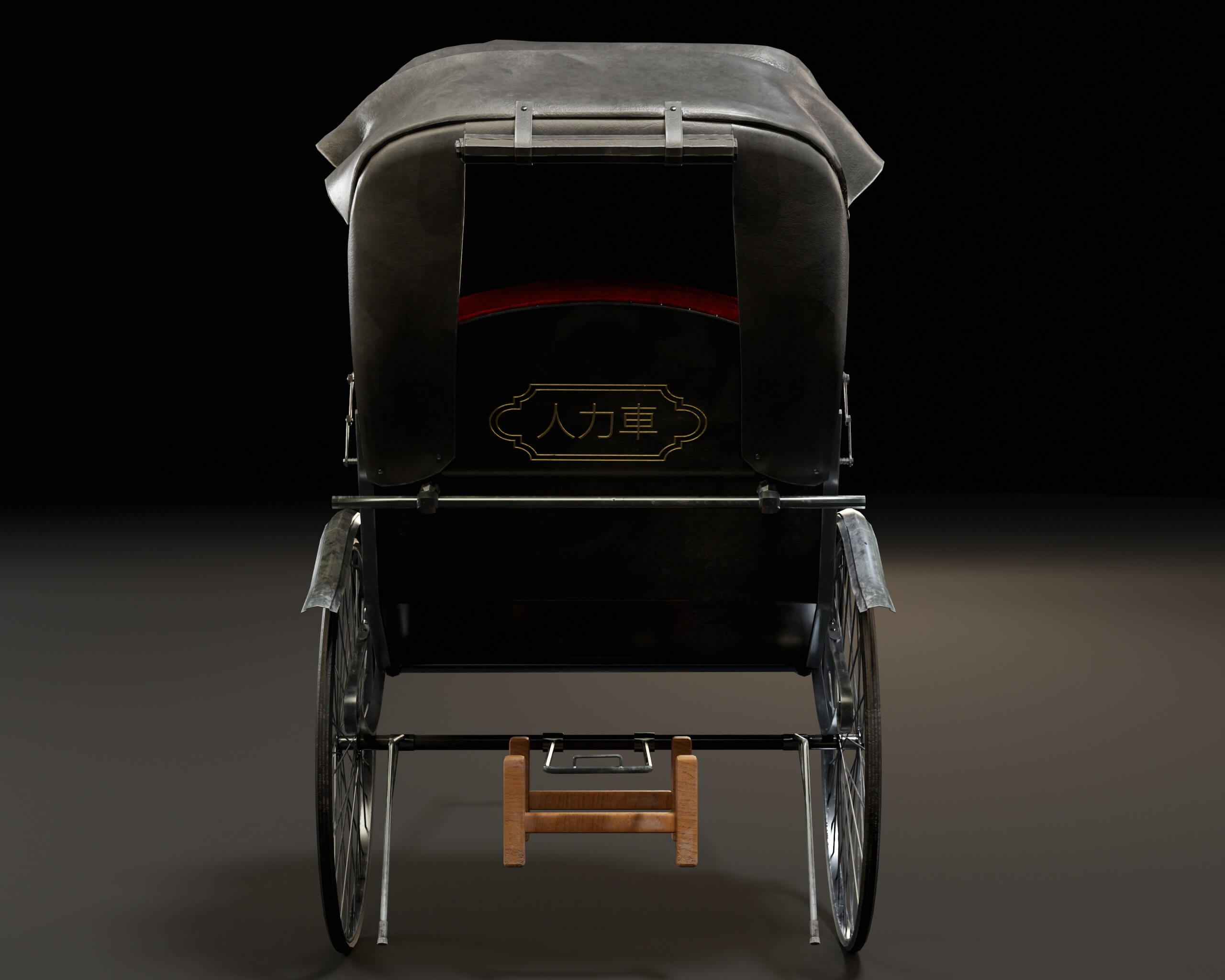 Transport Rickshaw - 3D Model by clockworkcreations