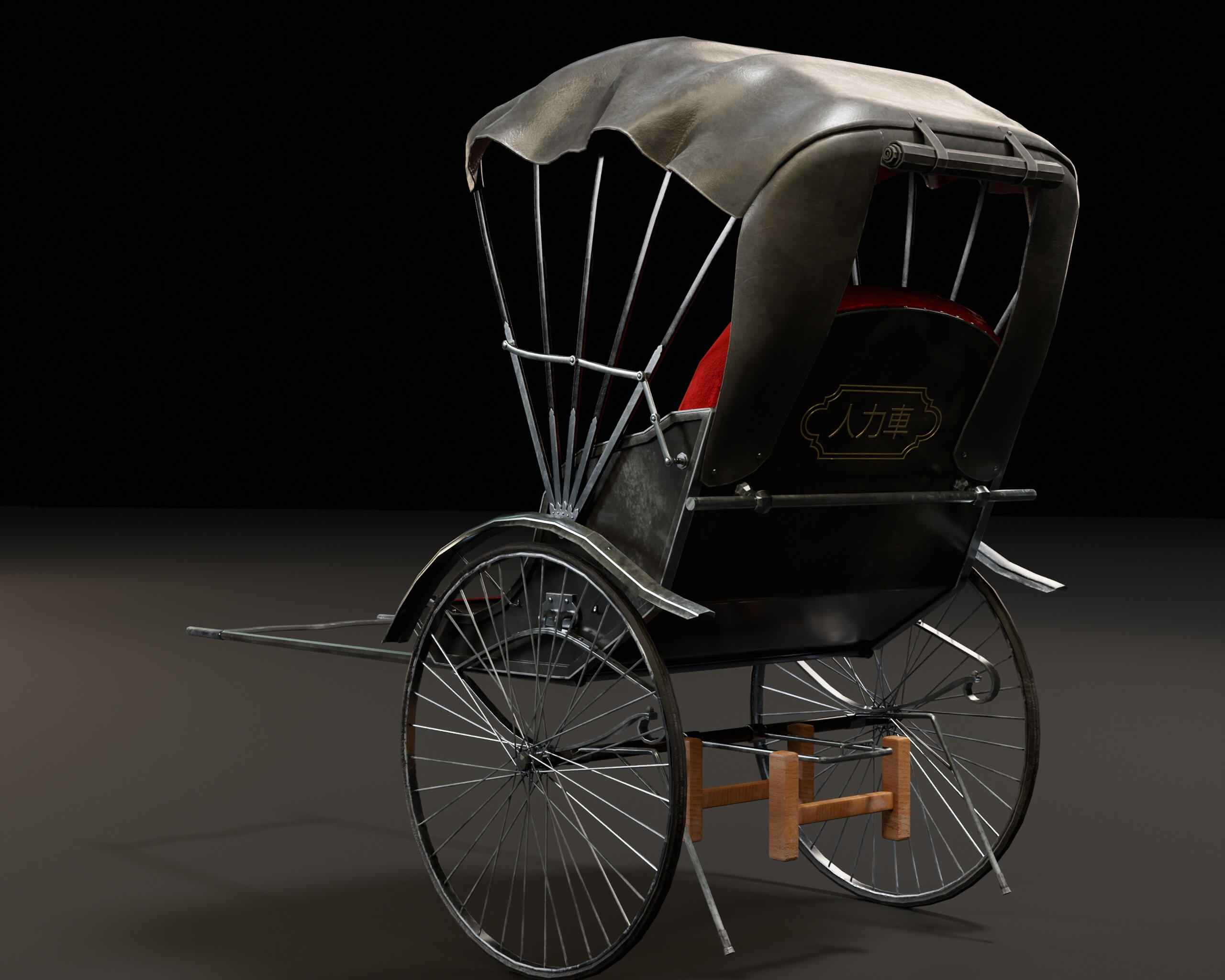 Transport Rickshaw - 3D Model by clockworkcreations