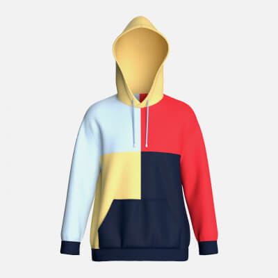 Hoodie Multi-Color 3D Model by Clothing Axis