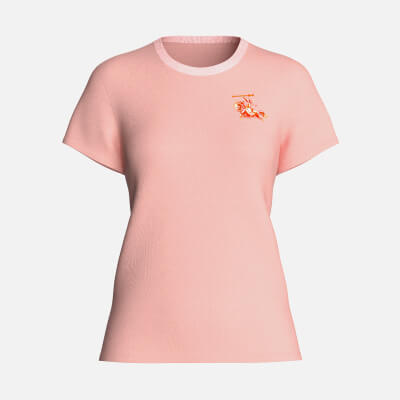 Ladies Pink Tops - 3D Model by Clothing Axis