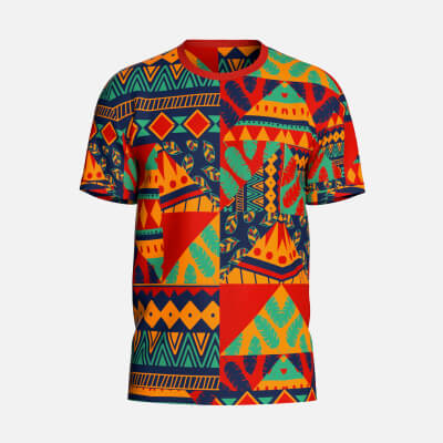 Men's Print T-Shirt 3D Model by Clothing Axis