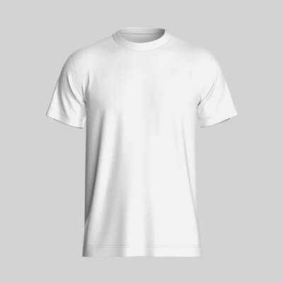Regular Basic T-Shirt 3D Model by Clothing Axis