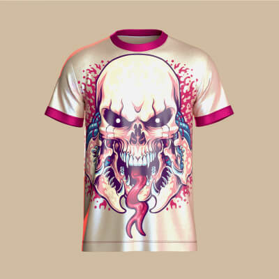 T-Shirt Predator 3D Model by Clothing Axis